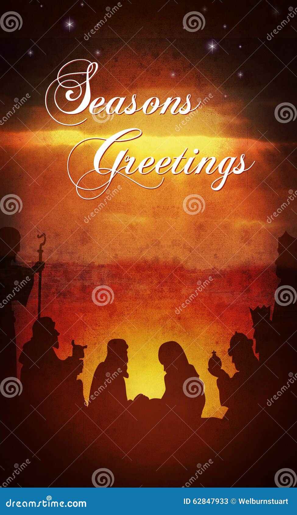 Nativity Complete Grunge Text Stock Illustration - Illustration of ...