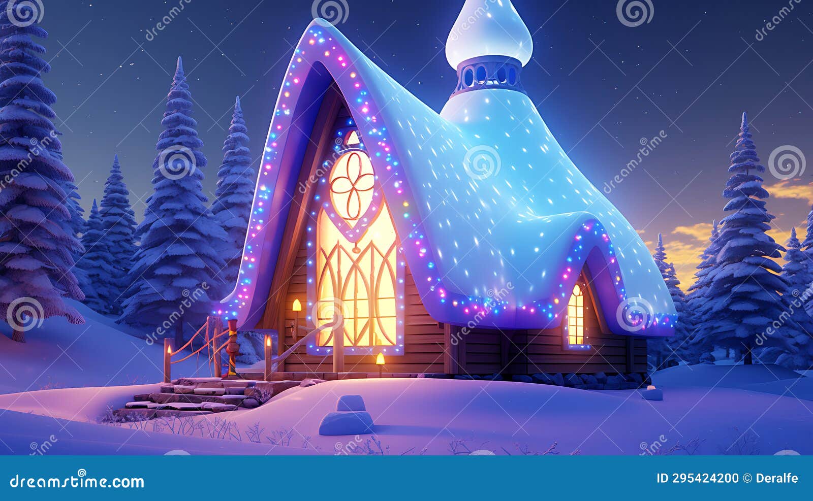 Nativity Magic: Christmas Nativity Scene with Tree House Collection ...