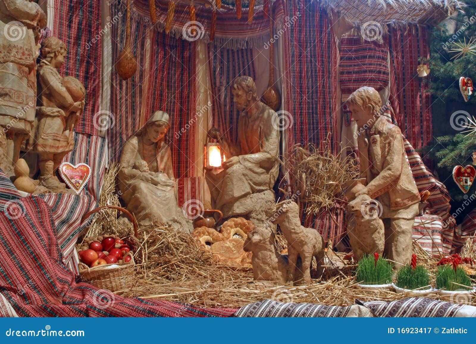 Nativity Scene stock image. Image of lamb, creche, holiday - 16923417
