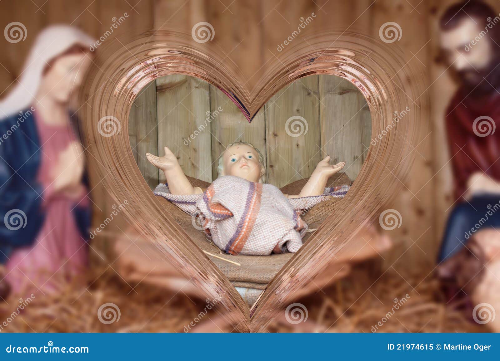 Nativity Scene. stock image. Image of religious, joseph - 21974615