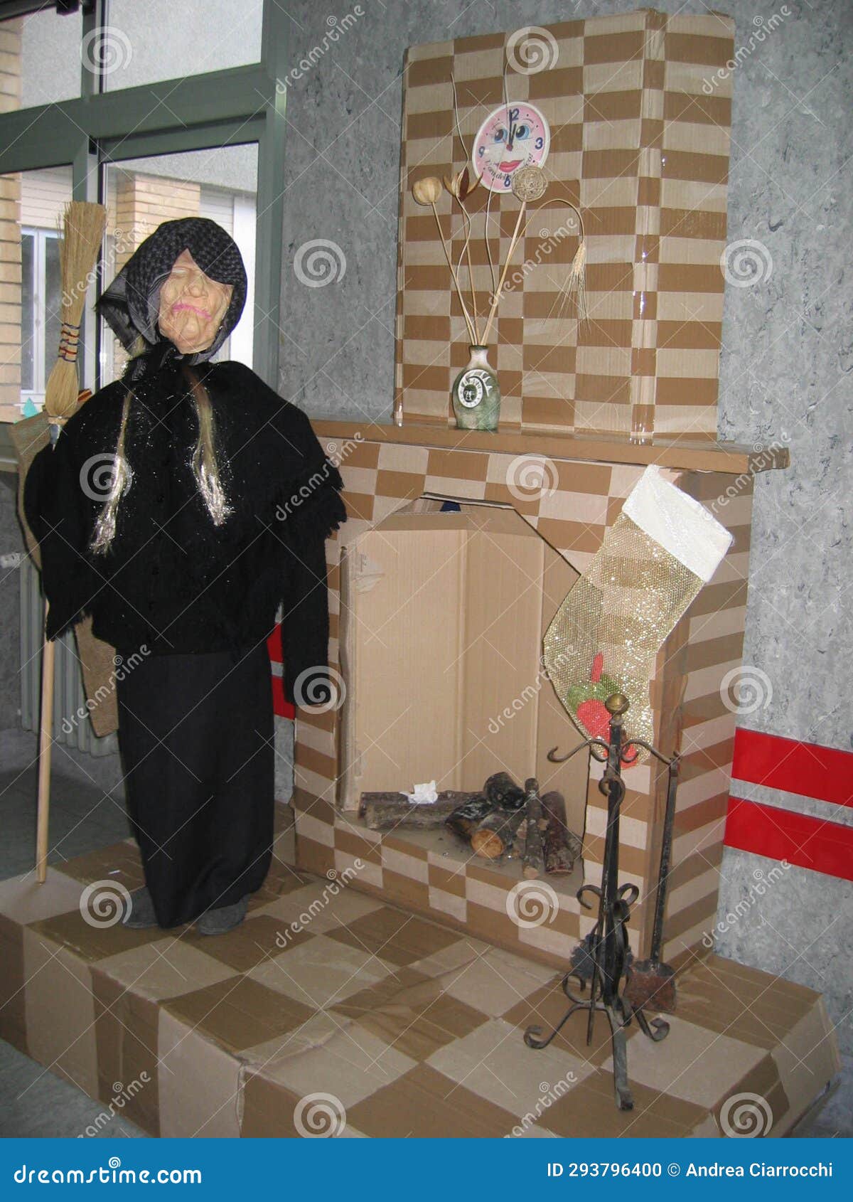 Nativity scene stock photo. Image of raincoat, clothing - 293796400