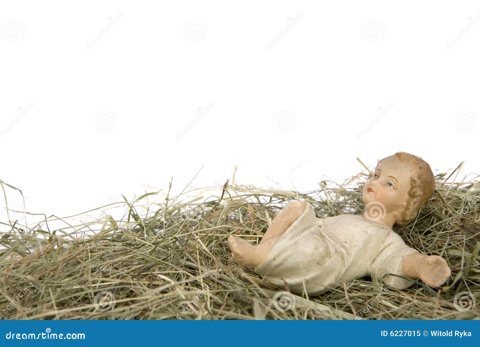 Nativity Scene on White Background Stock Image - Image of holiday, card ...