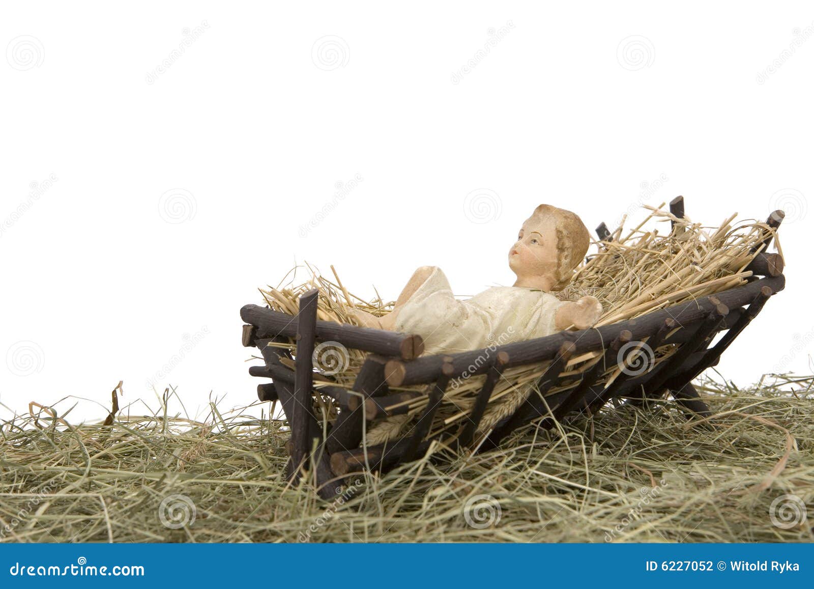 Nativity Scene on White Background Stock Photo - Image of bible, white ...