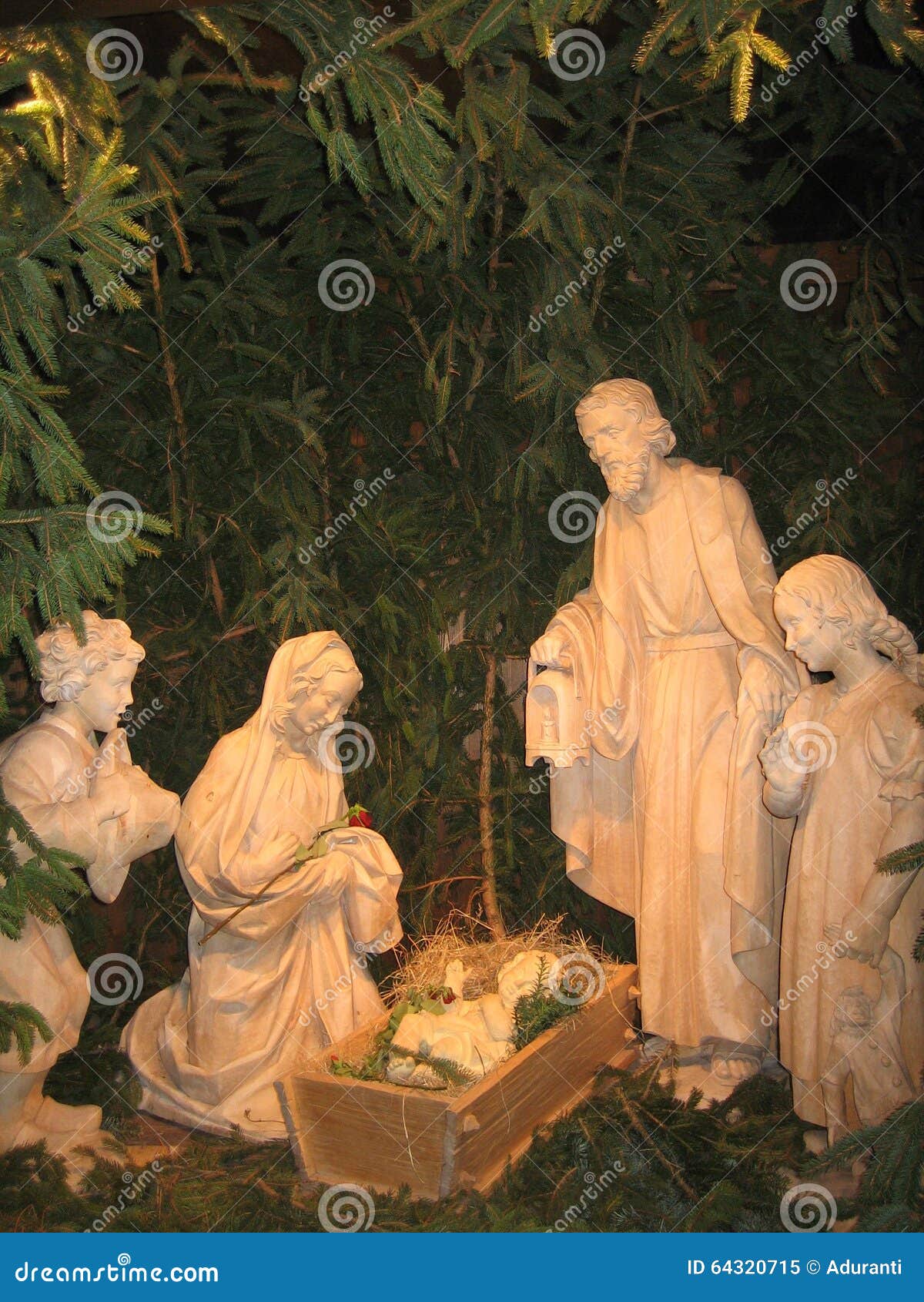 Nativity scene stock image. Image of mary, holy, germany - 64320715