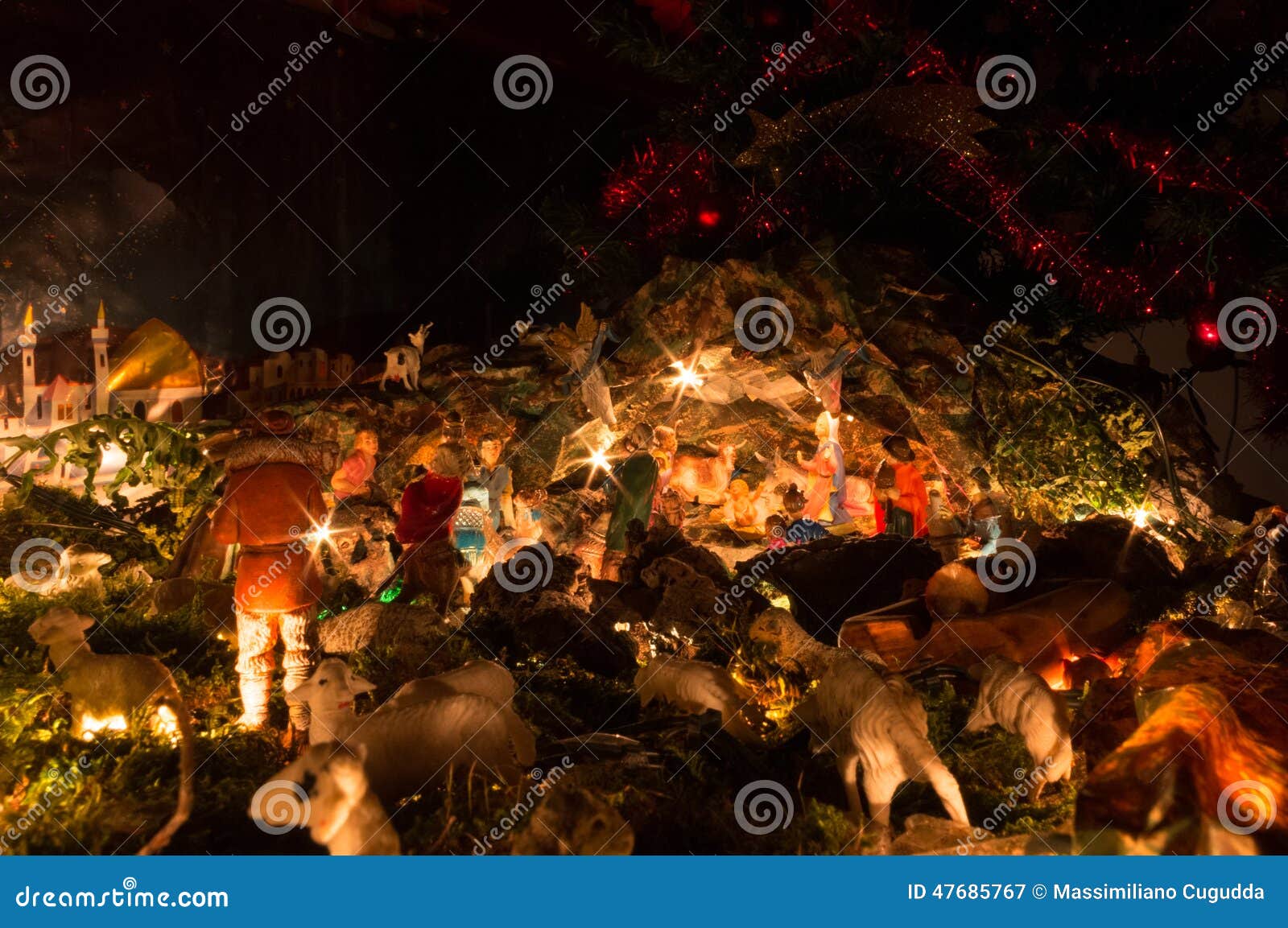 Nativity stock image. Image of christmas, bethlehem, happiness - 47685767