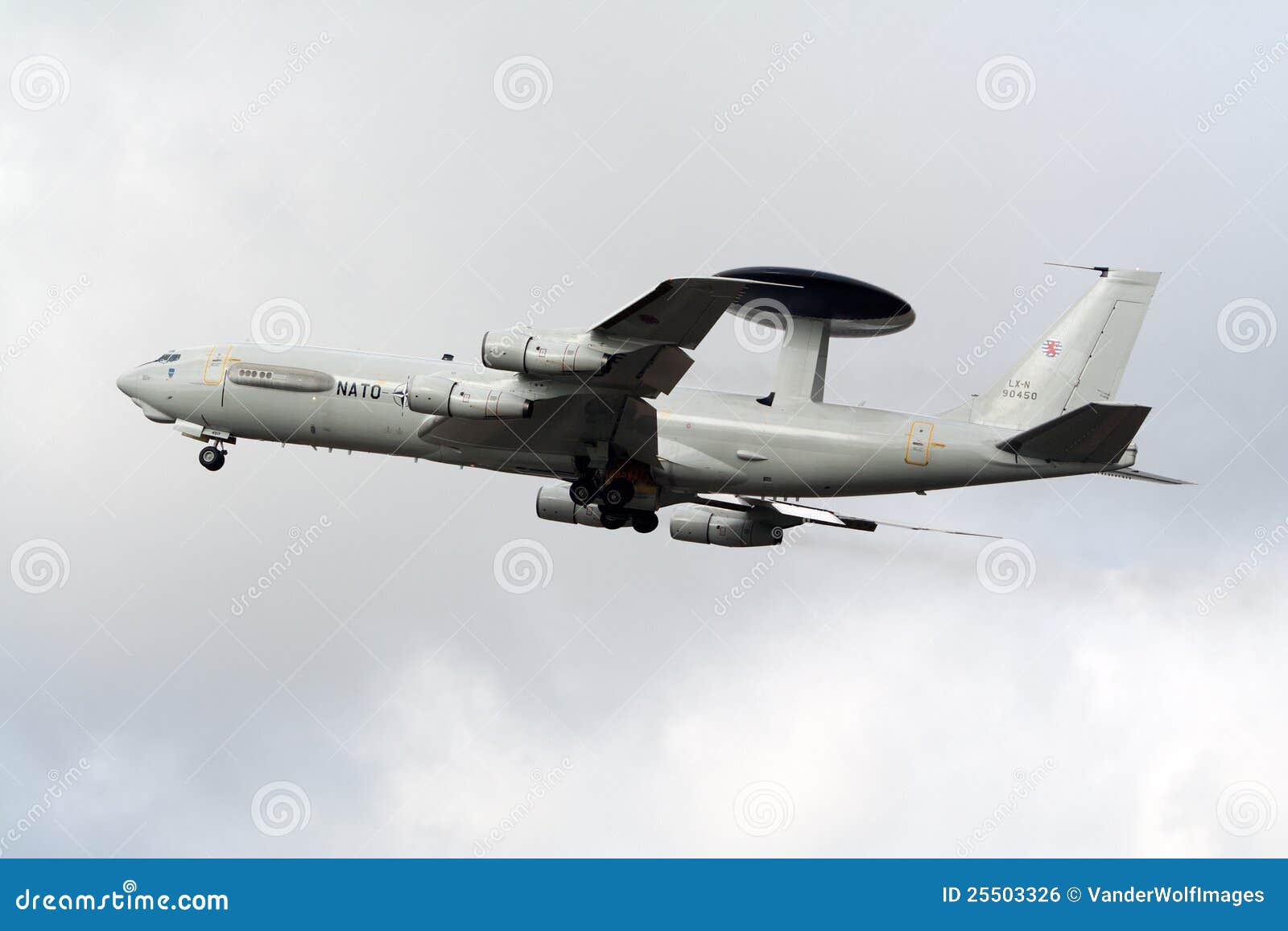 NATO AWACS E-3 Sentry Plane Editorial Photo - Image of fuselage ...