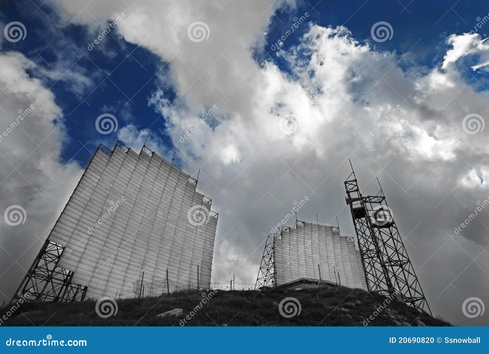Nato base stock photo. Image of station, post, signal - 20690820