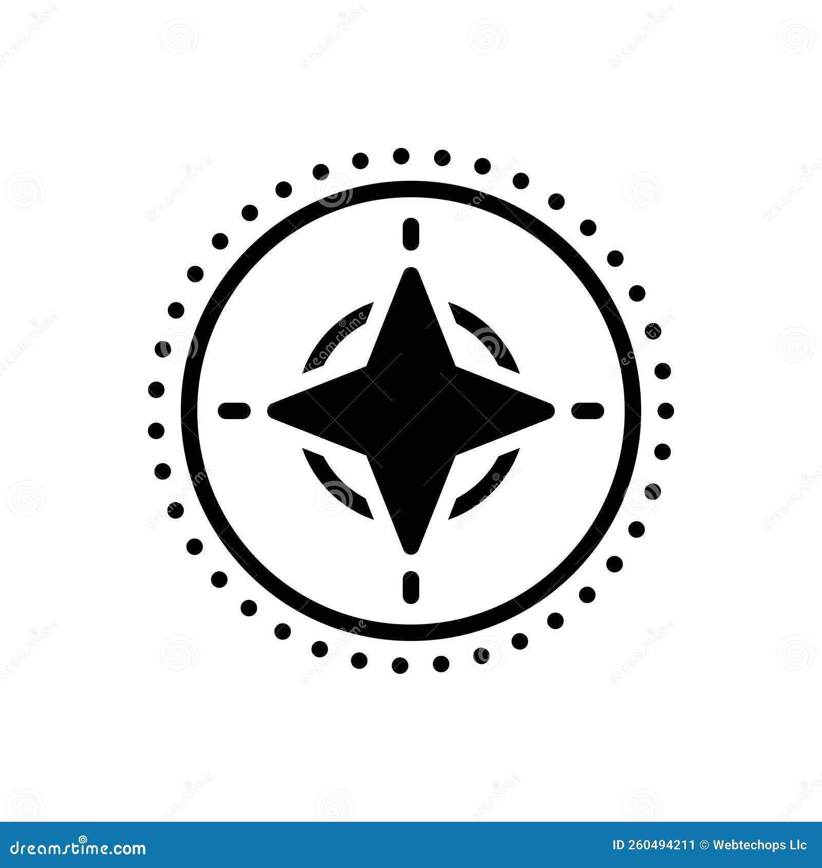 Black Solid Icon for Nato, Atlantic and Europe Stock Vector ...