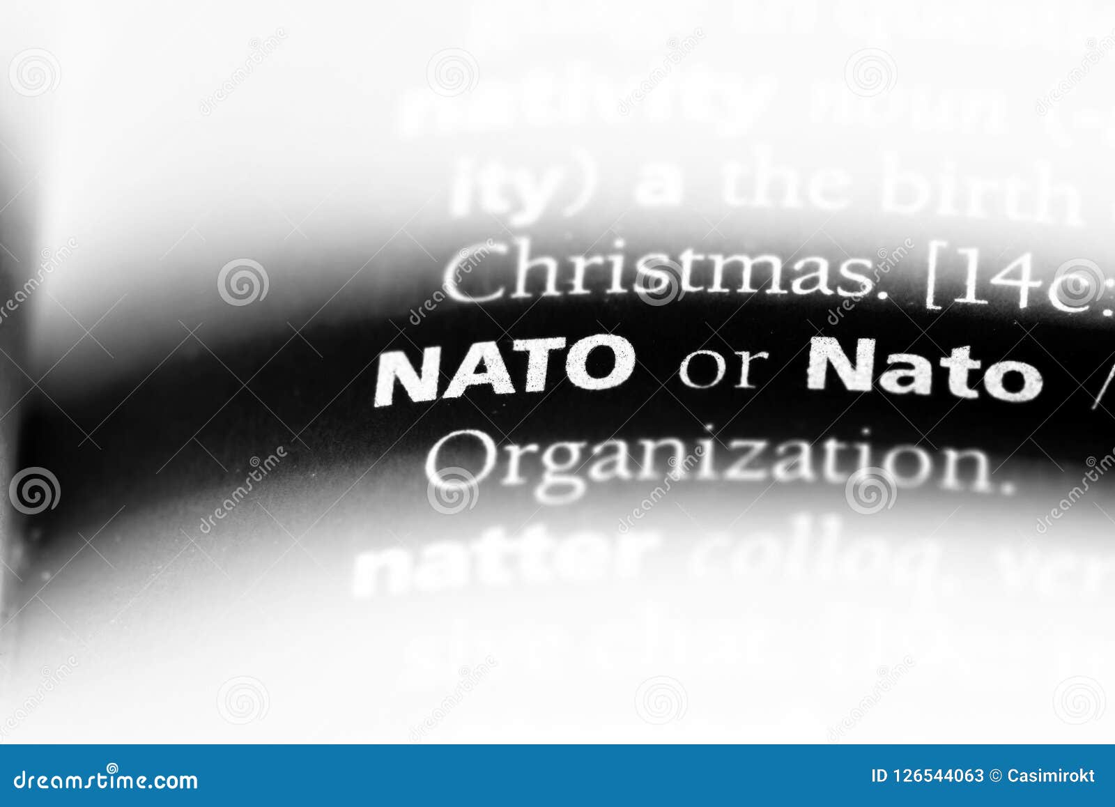 NATO Text And Logo Sentry Airplane Editorial Photo | CartoonDealer.com ...