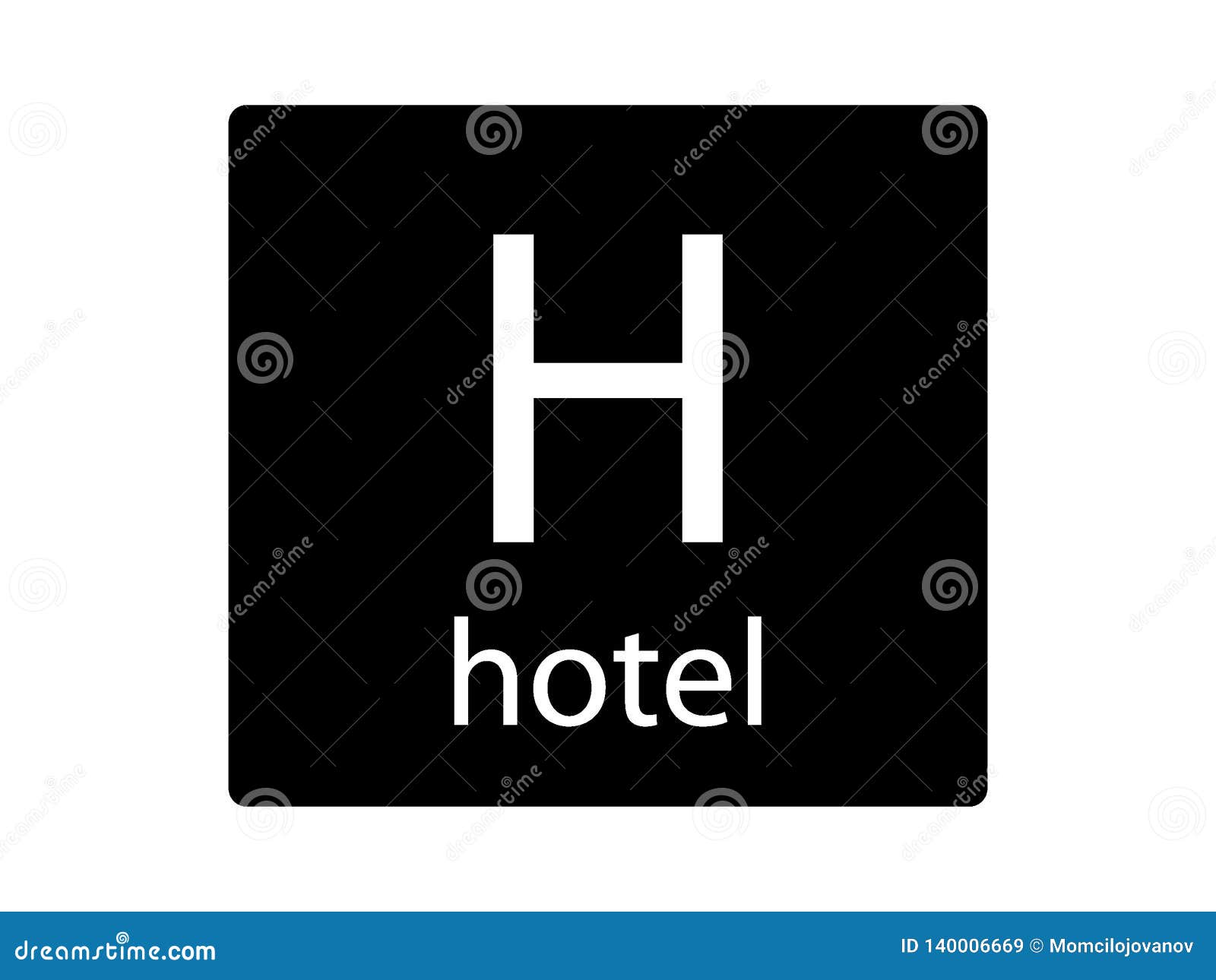 NATO Phonetic Alphabet Letter Hotel Stock Vector - Illustration of echo ...