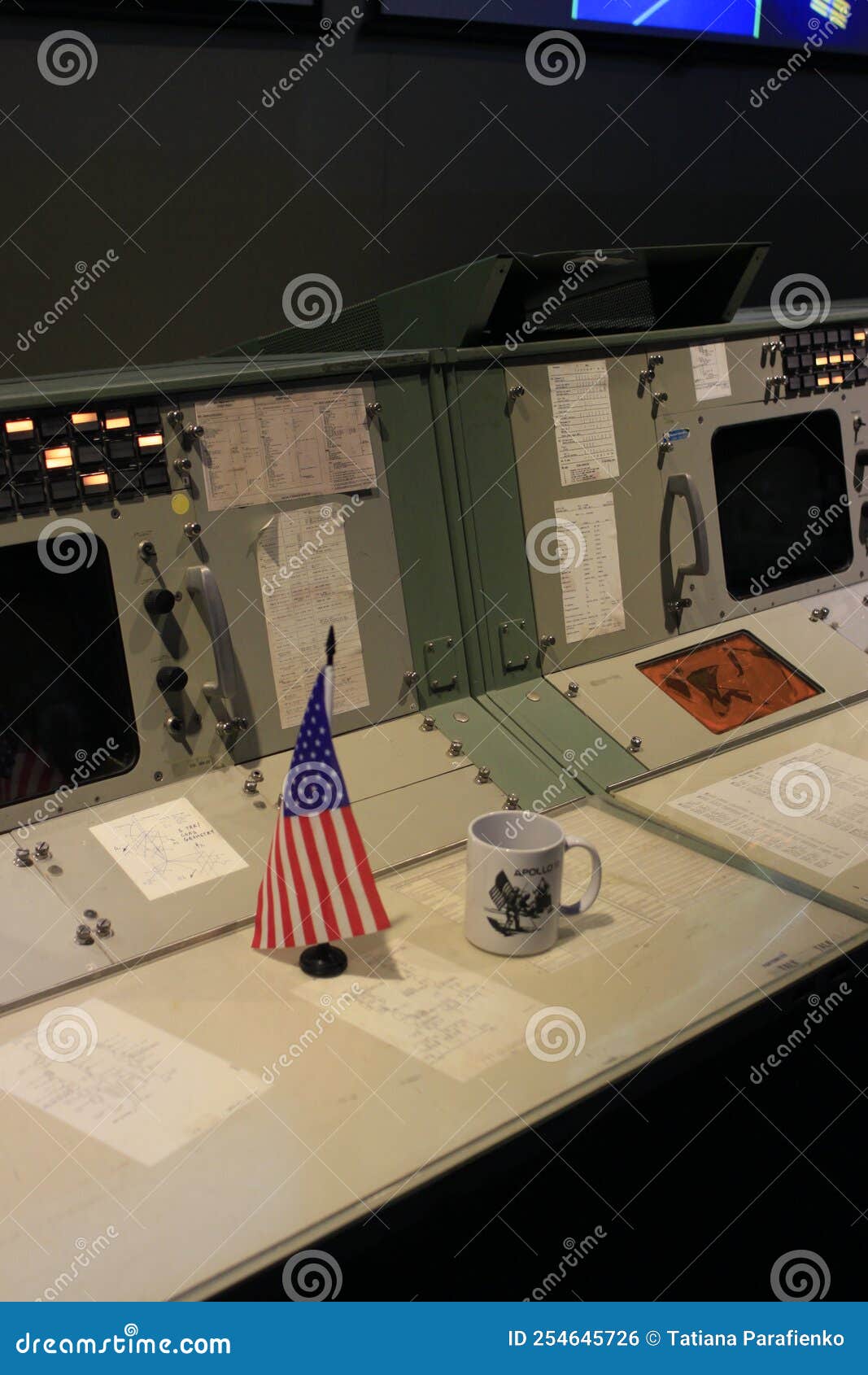 Nato Space Station Controllers Control Panel Editorial Photo - Image of ...