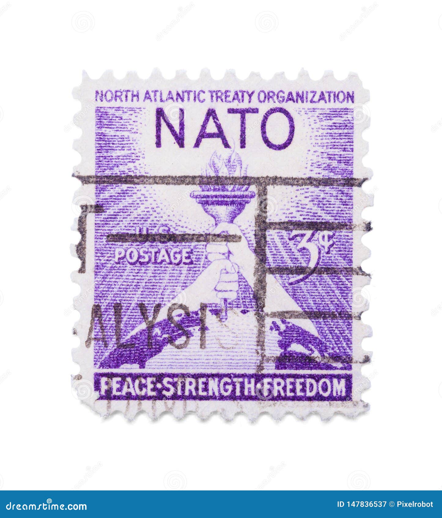 Nato Stamp editorial photography. Image of white, aged - 147836537