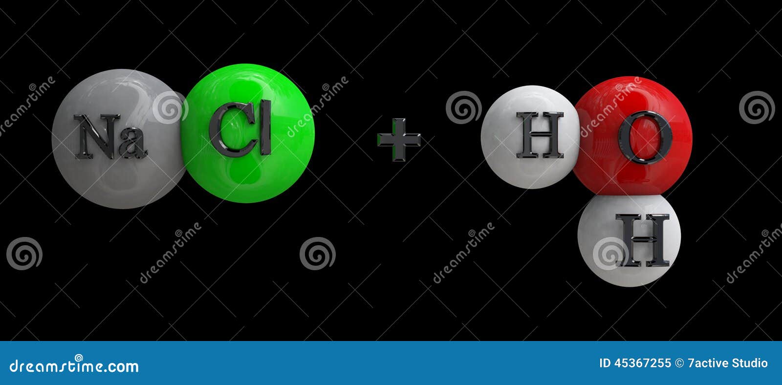 Natriumklorid + vatten fotografering för bildbyråer. Bild av röra ...