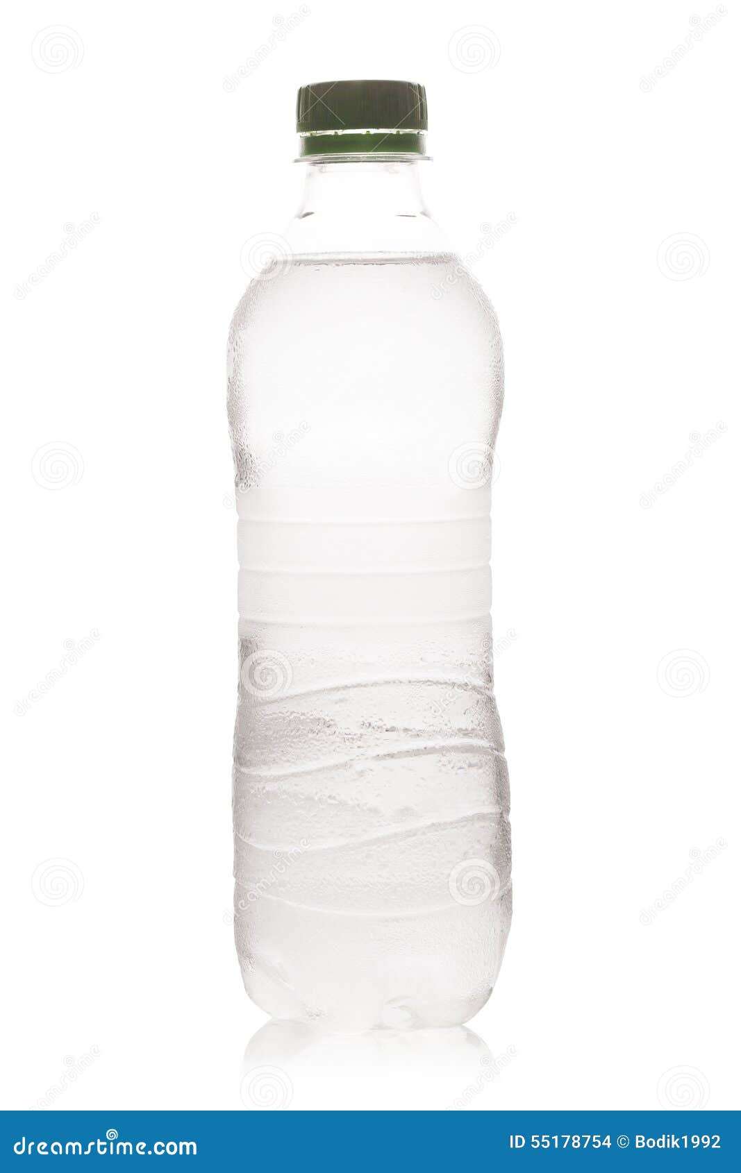 Natte Plastic Geïsoleerde Waterfles Stock Foto - Image of naughty ...