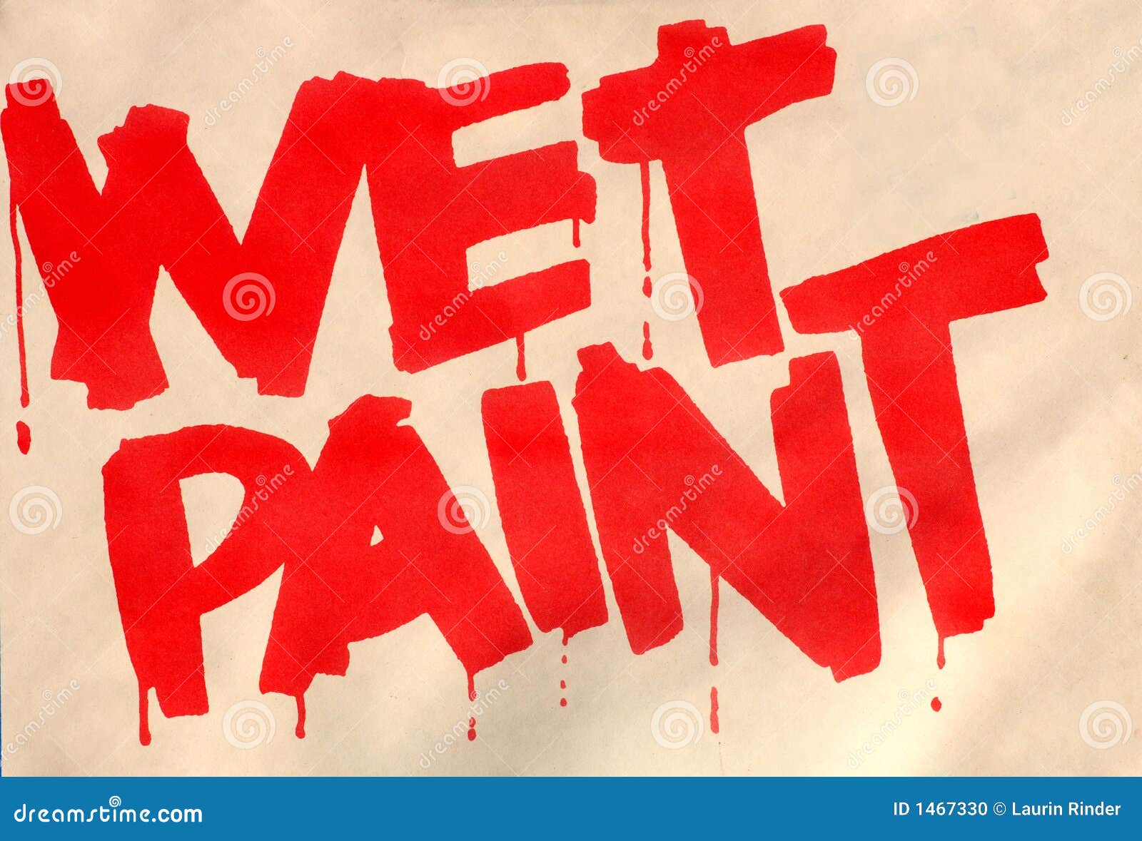 Natte Verf stock foto. Image of post, verf, industrie - 1467330