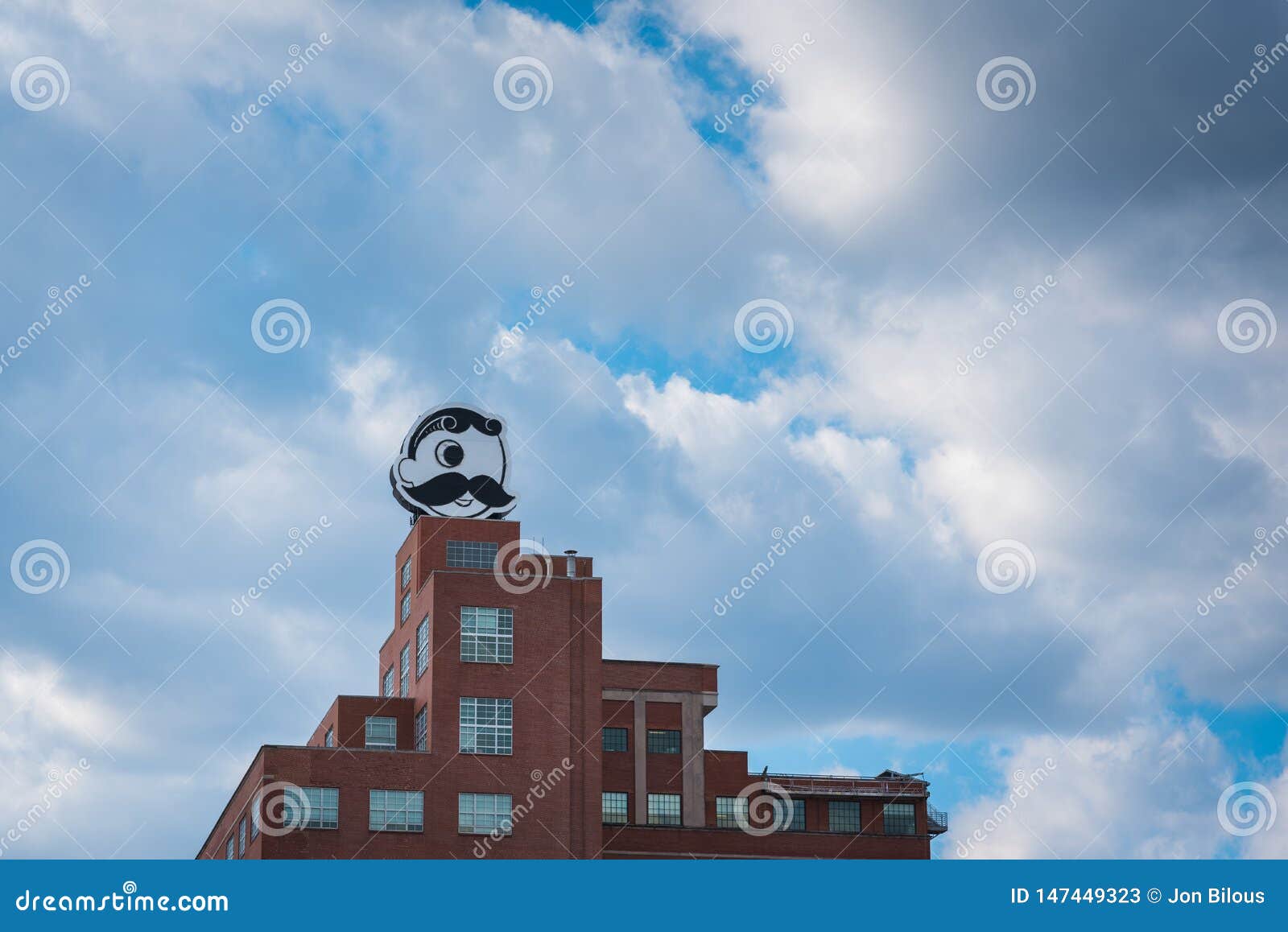 The Natty Boh Tower, in Canton, Baltimore, Maryland Editorial Stock ...