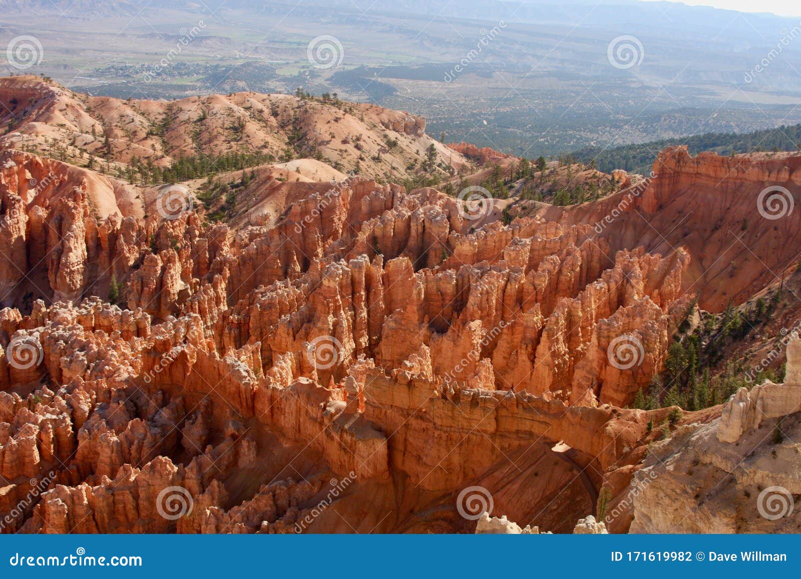 Natual Bridge Formation in Bryce Canyon Stock Photo - Image of travel ...