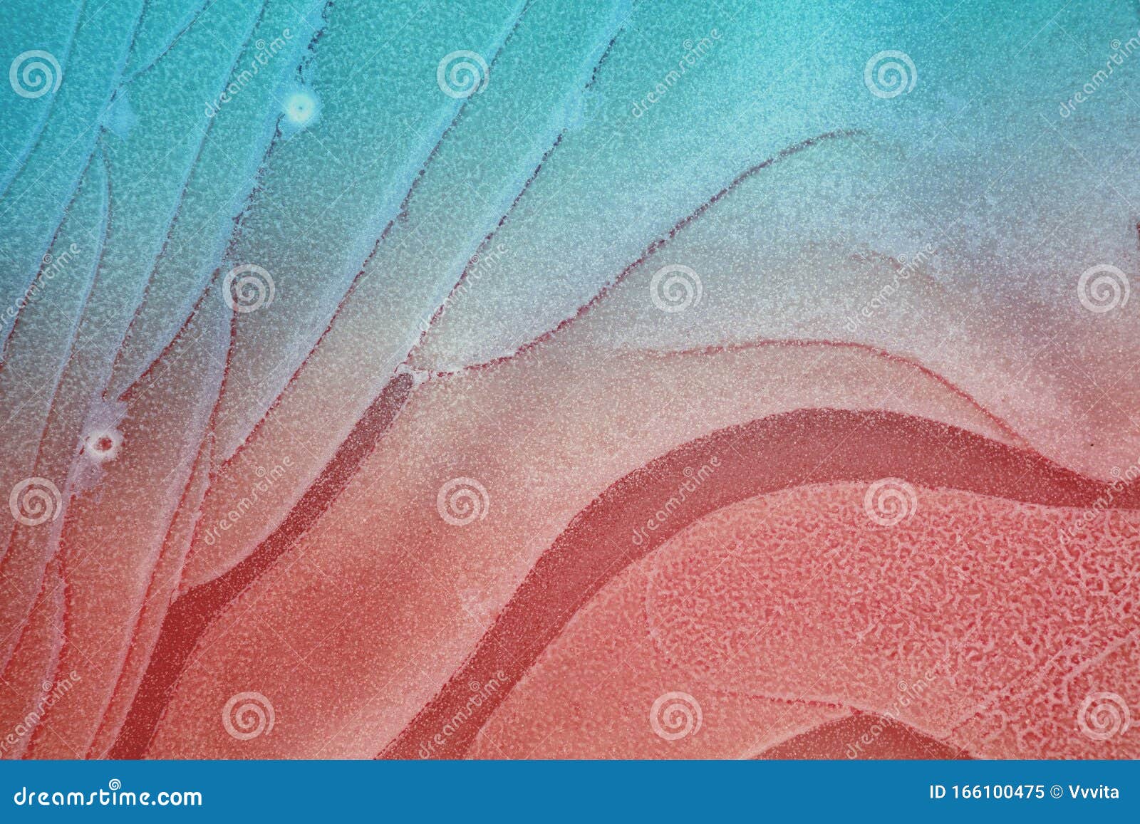 Natural Abstract Pattern on a Frozen Puddle Stock Image - Image of ...