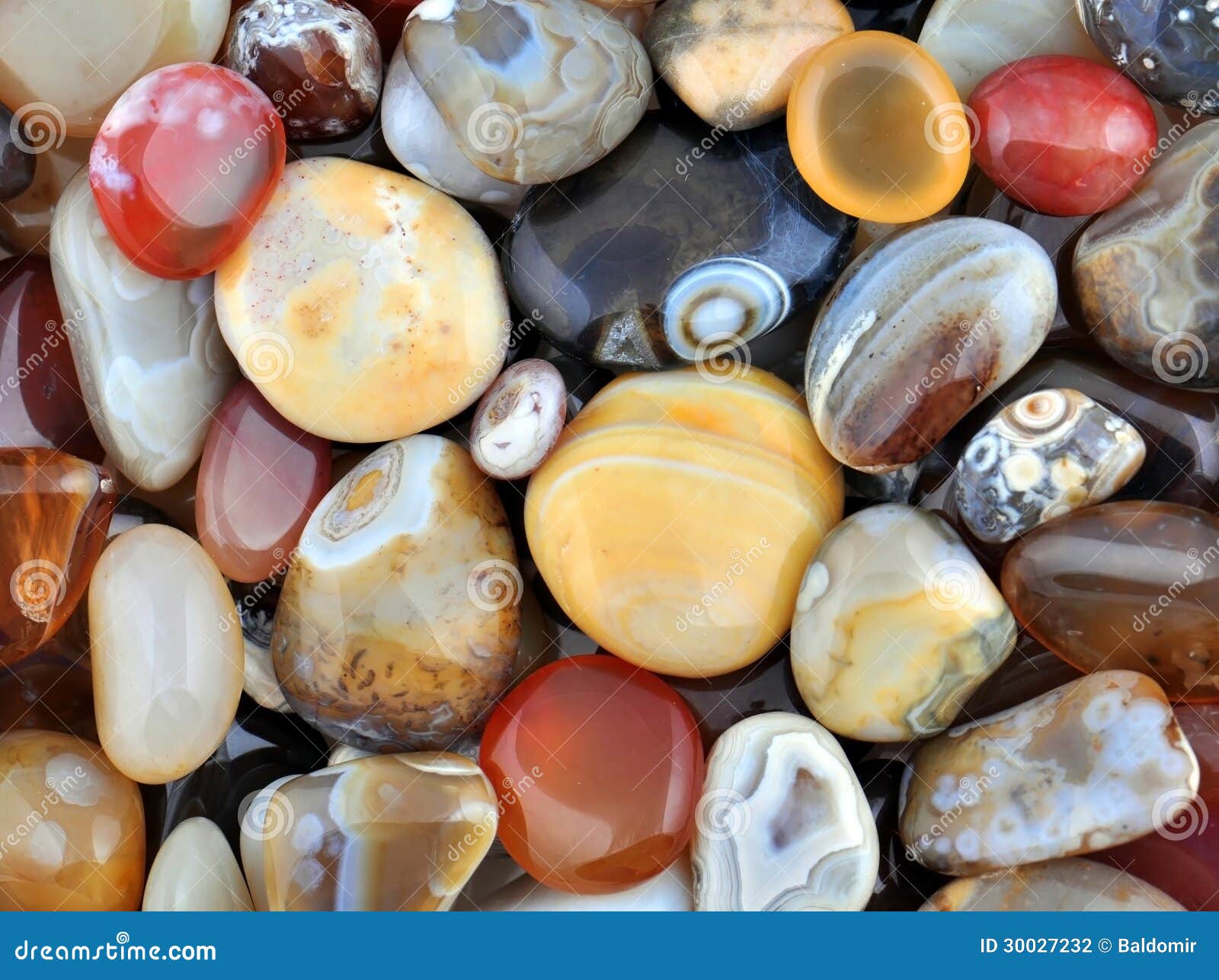 Natural Agate stock photo. Image of mossy, orange, concentric - 30027232