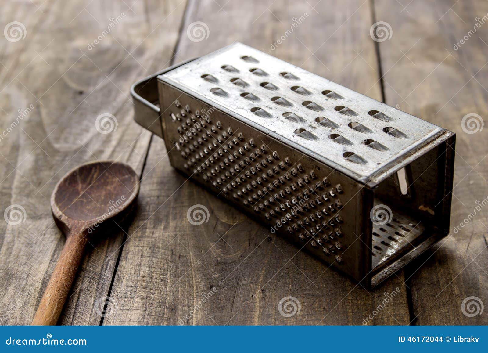 Natural Aged Old Rusted Grater Stock Photo - Image of peeled, pattern ...