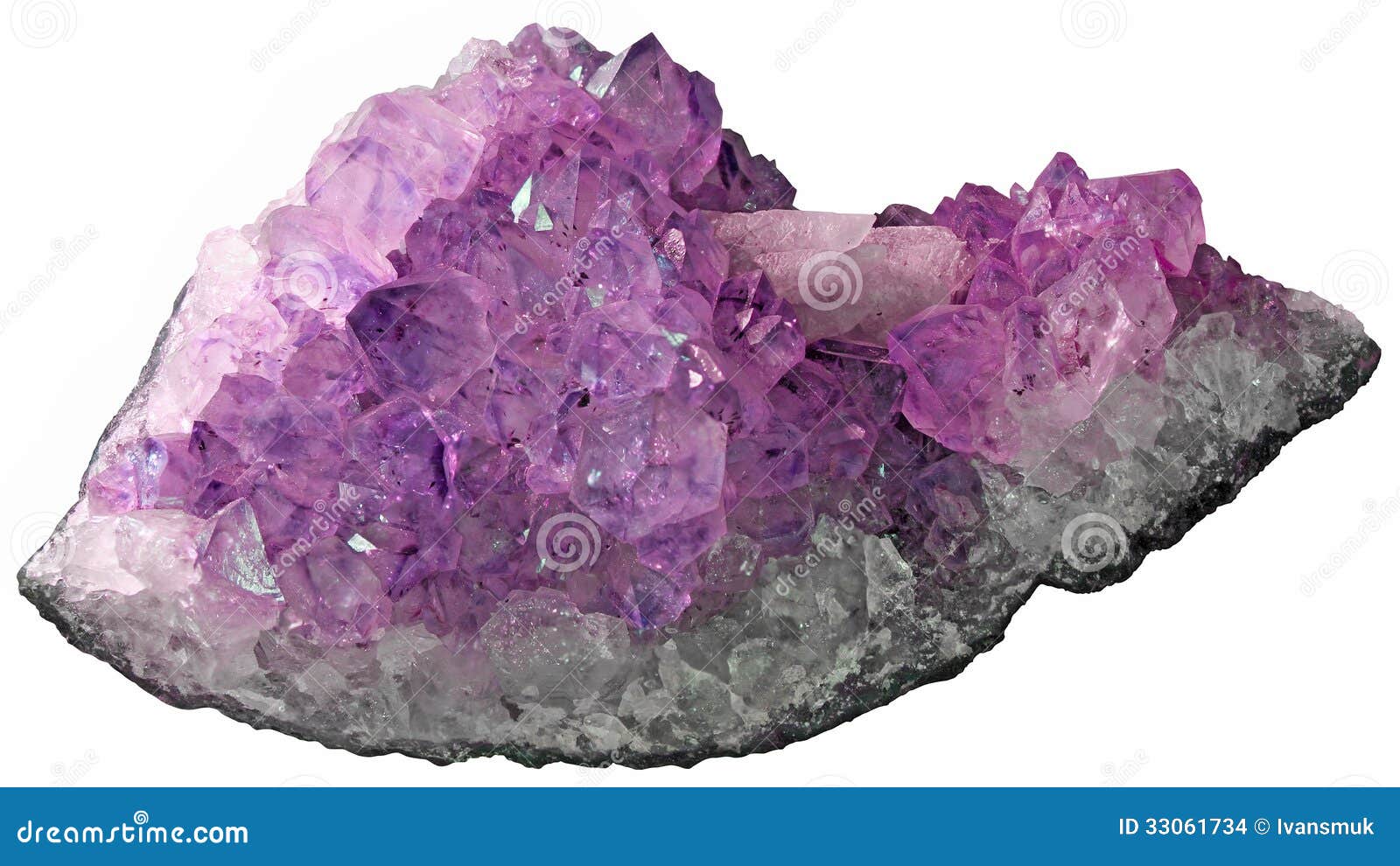 Natural Amethyst stock photo. Image of decoration, gemstones - 33061734