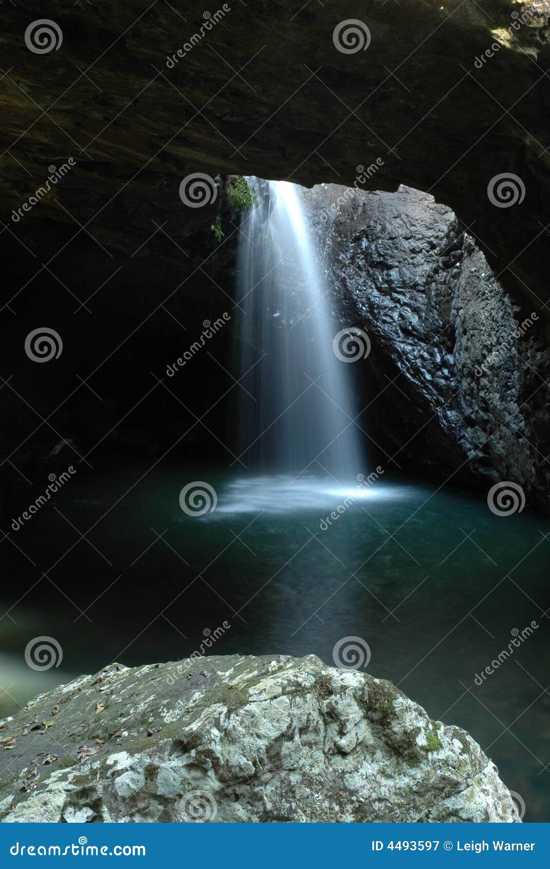 Natural Arch - Waterfall stock image. Image of hole, brown - 4493597
