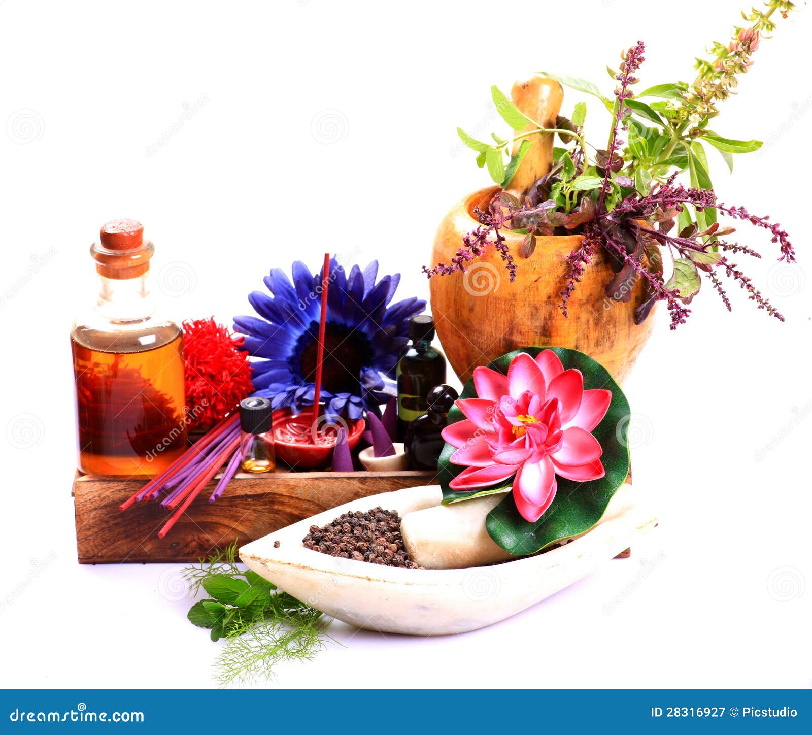 Natural aroma spa stock image. Image of white, relaxation - 28316927