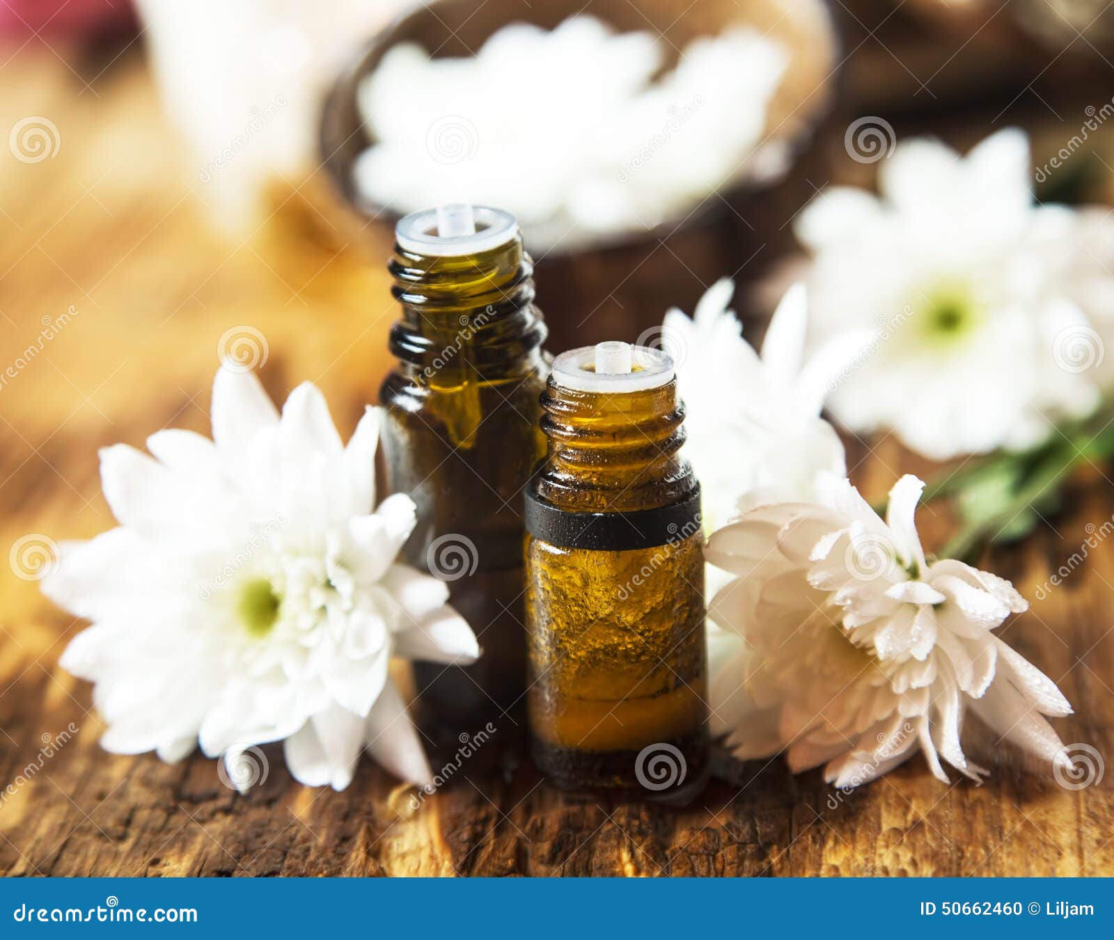 Natural Aromatherapy Oils stock photo. Image of flower - 50662460