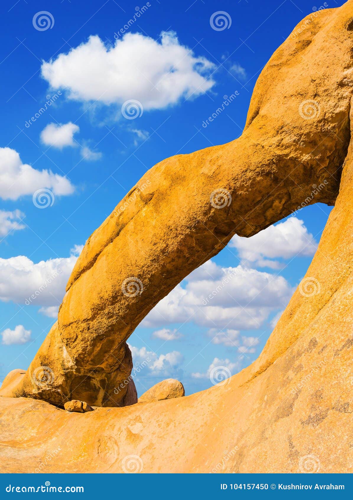 Natural Array of Bald Granite Outcrops Stock Photo - Image of namibia ...