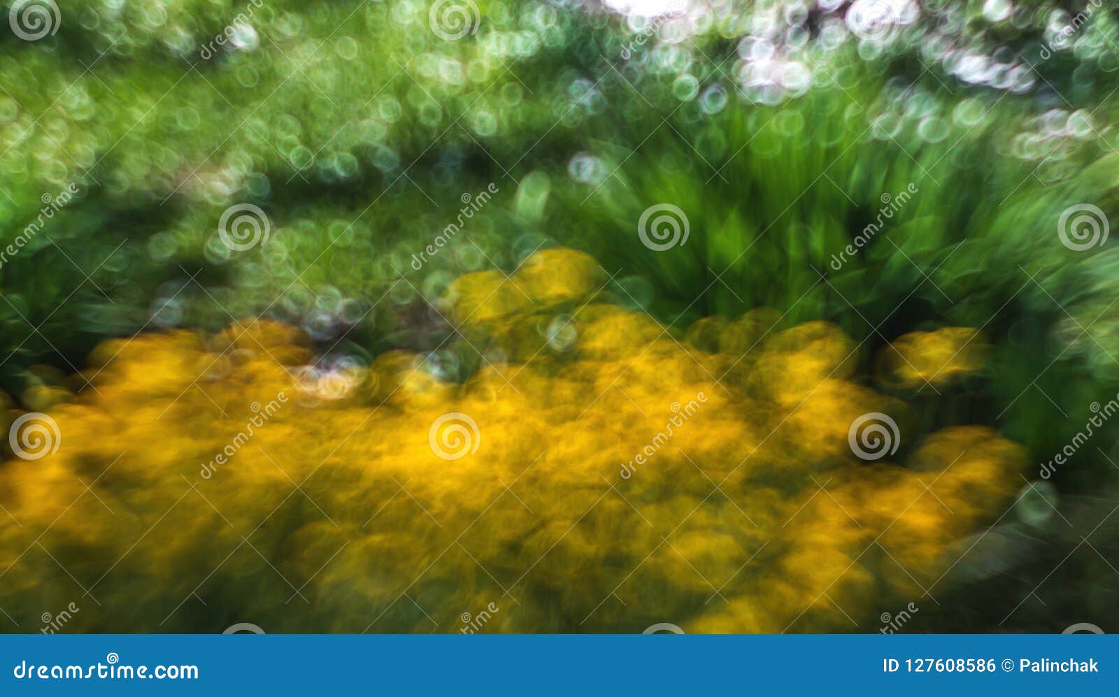 Abstract Blurred Image of a Spring Garden Stock Photo - Image of ...