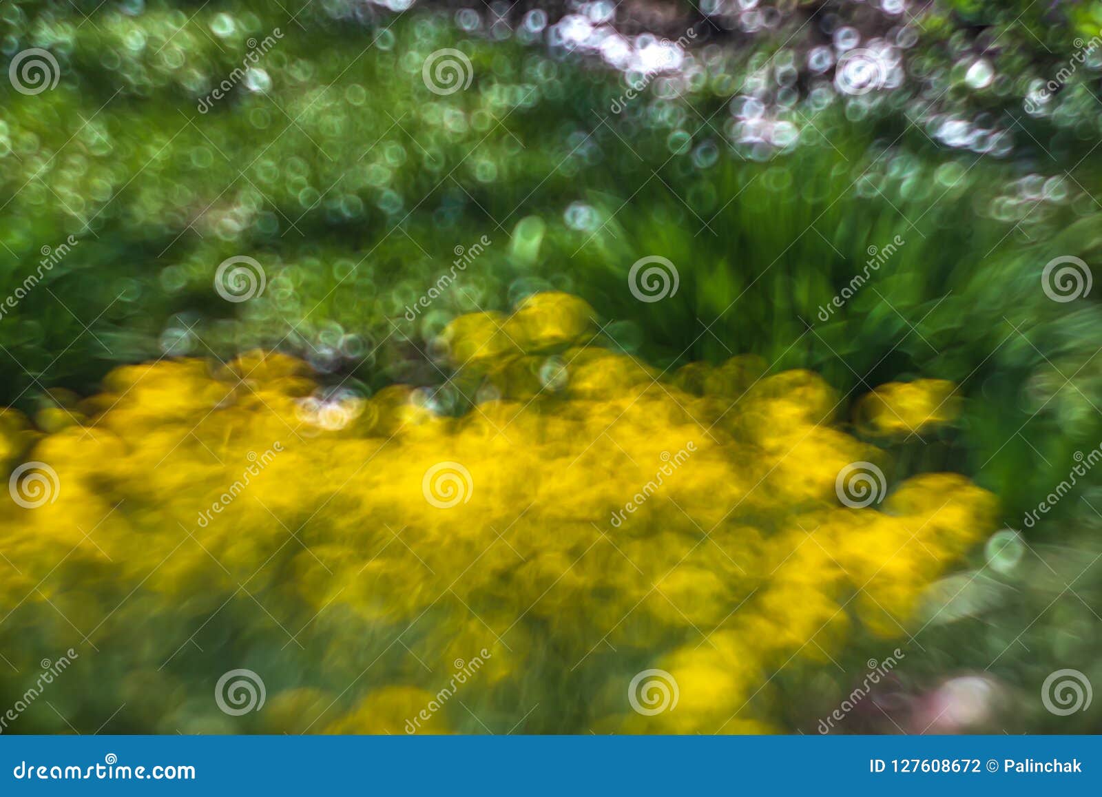 Abstract Blurred Image Of A Spring Garden Stock Photo - Image of fresh ...
