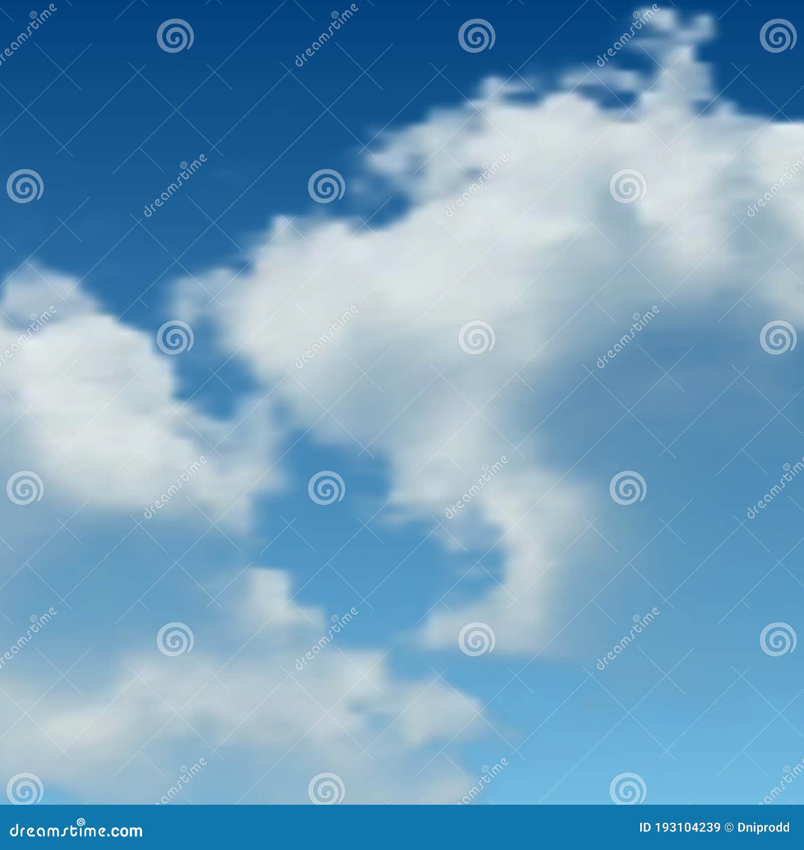Natural Background with Cloud on Blue Sky Stock Image - Image of space ...
