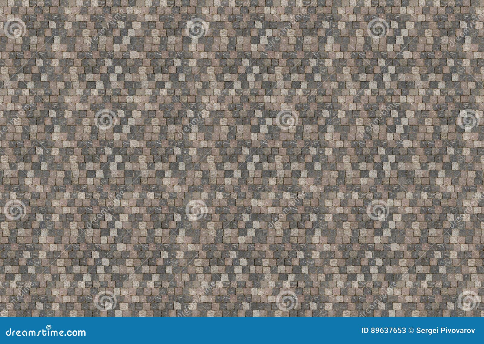 Natural Background Gray Beige Stone Square Small Laid Stock Image ...