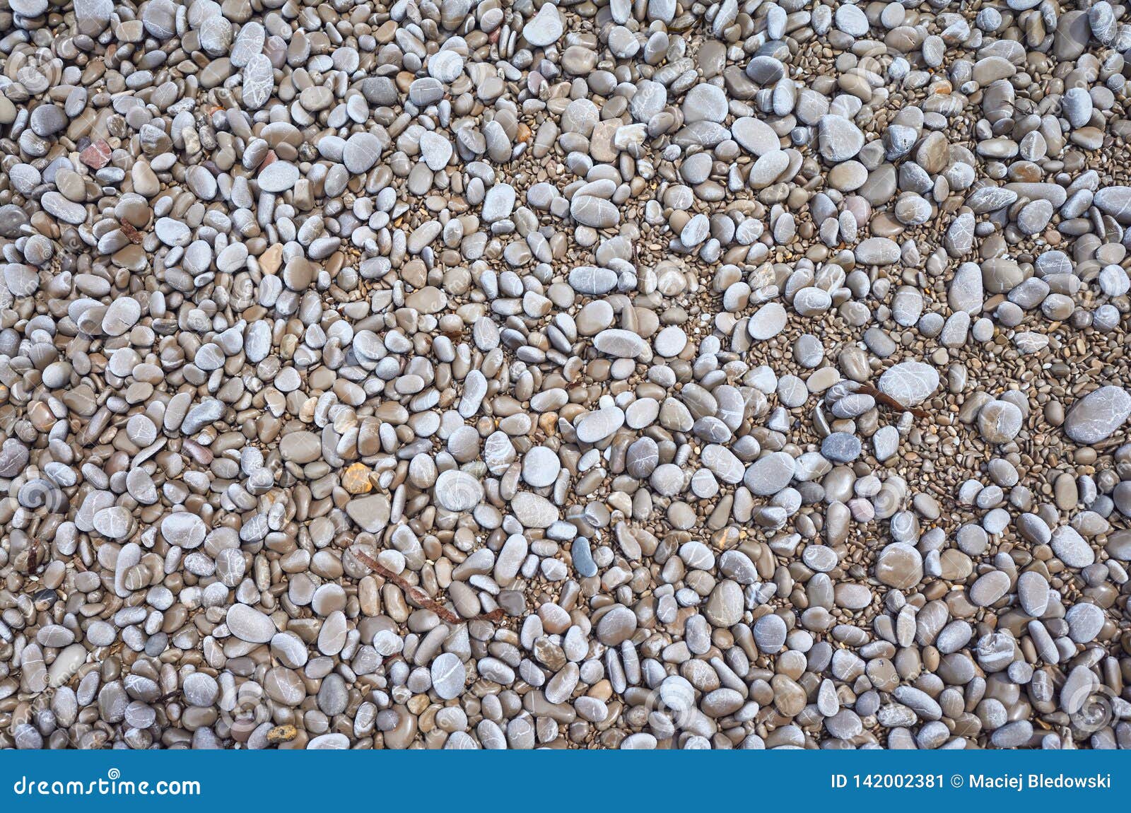 Natural Background Made of Small Pebbles Stock Image - Image of pebble ...