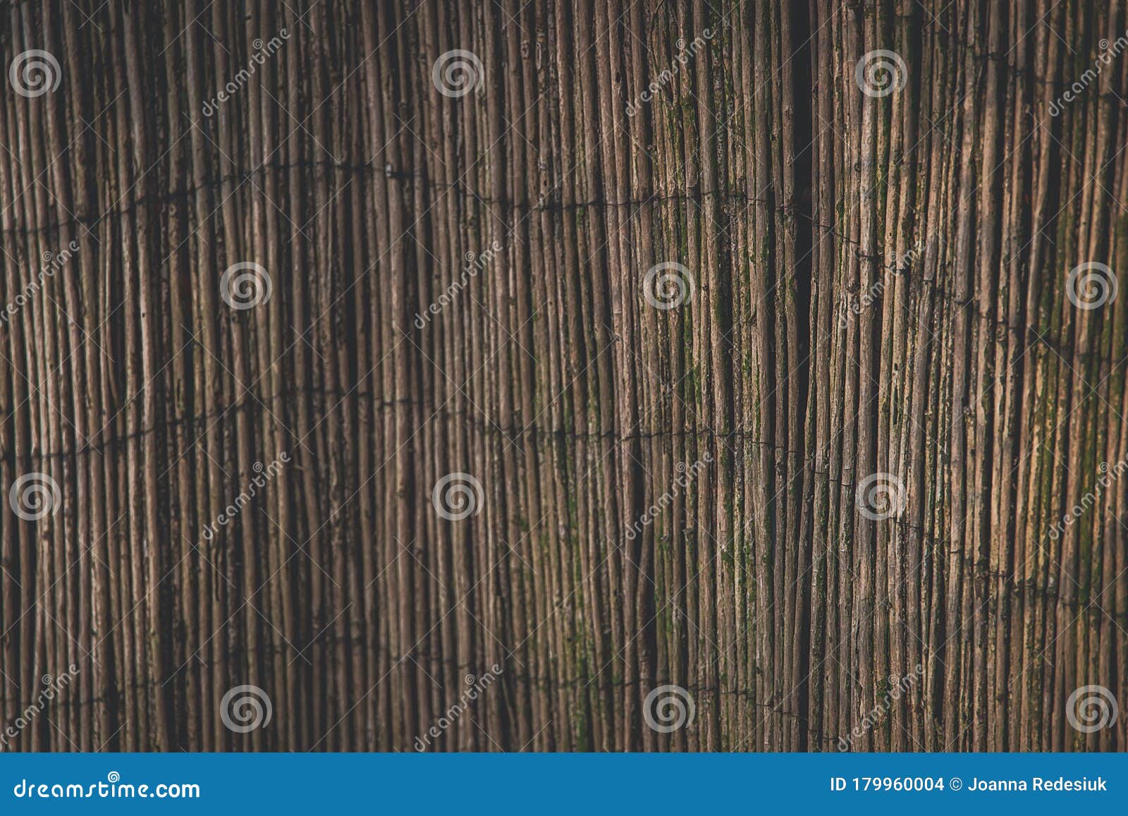 Natural Background Made of Straw Brown Mat in Closeup Stock Photo ...