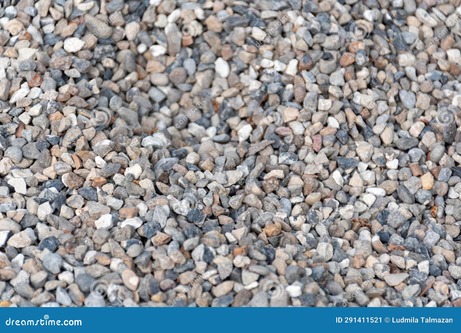 Natural Background of Small Pebbles. Texture Stock Image - Image of ...