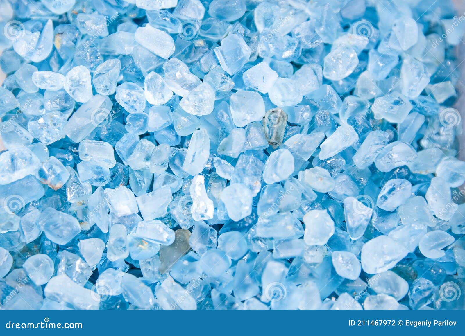 Natural Background of Uncut Blue Topaz, Large Stones Extracted from Ore ...