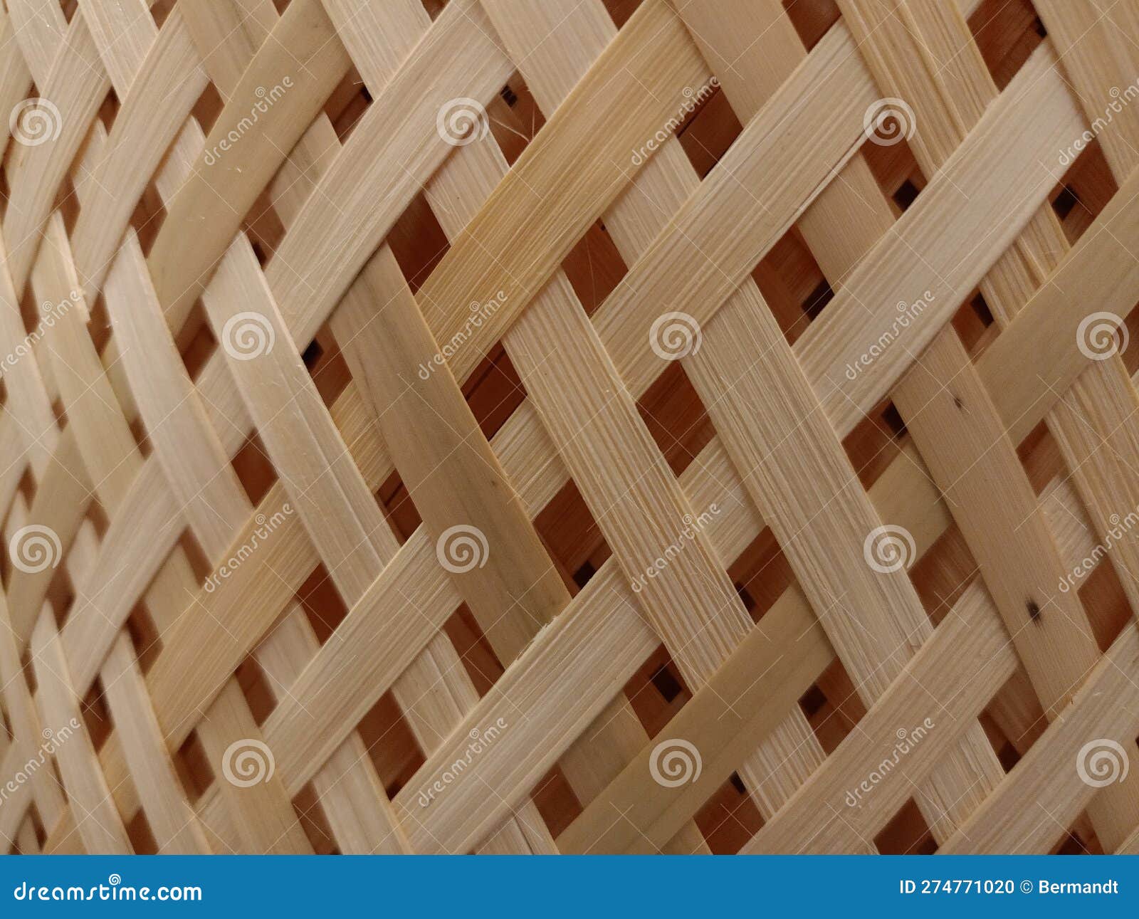 Natural Bamboo Strips for Decorative Purposes Stock Photo - Image of ...