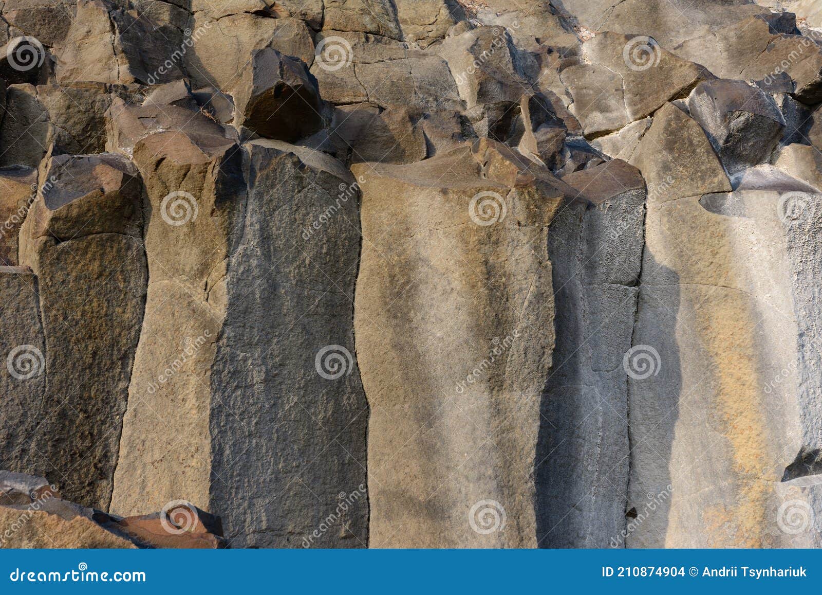 Natural Basalt Stone, Basalt Pillars in Nature Stock Photo - Image of ...