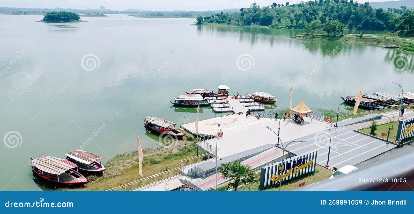 The Natural Beauty of the Cacaban Reservoir in Tegal, Central Java ...
