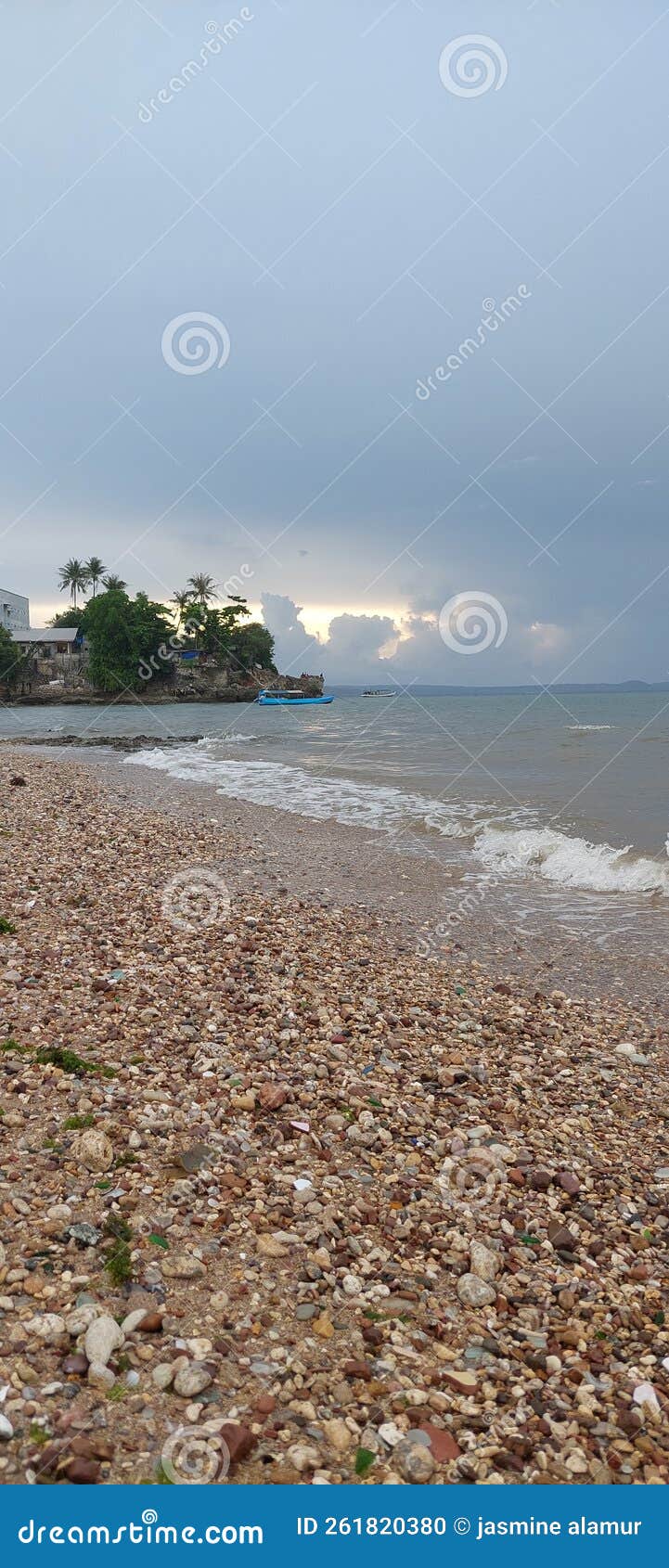 Natural Beauty with Clean Beaches and Calm Waves Stock Photo - Image of ...