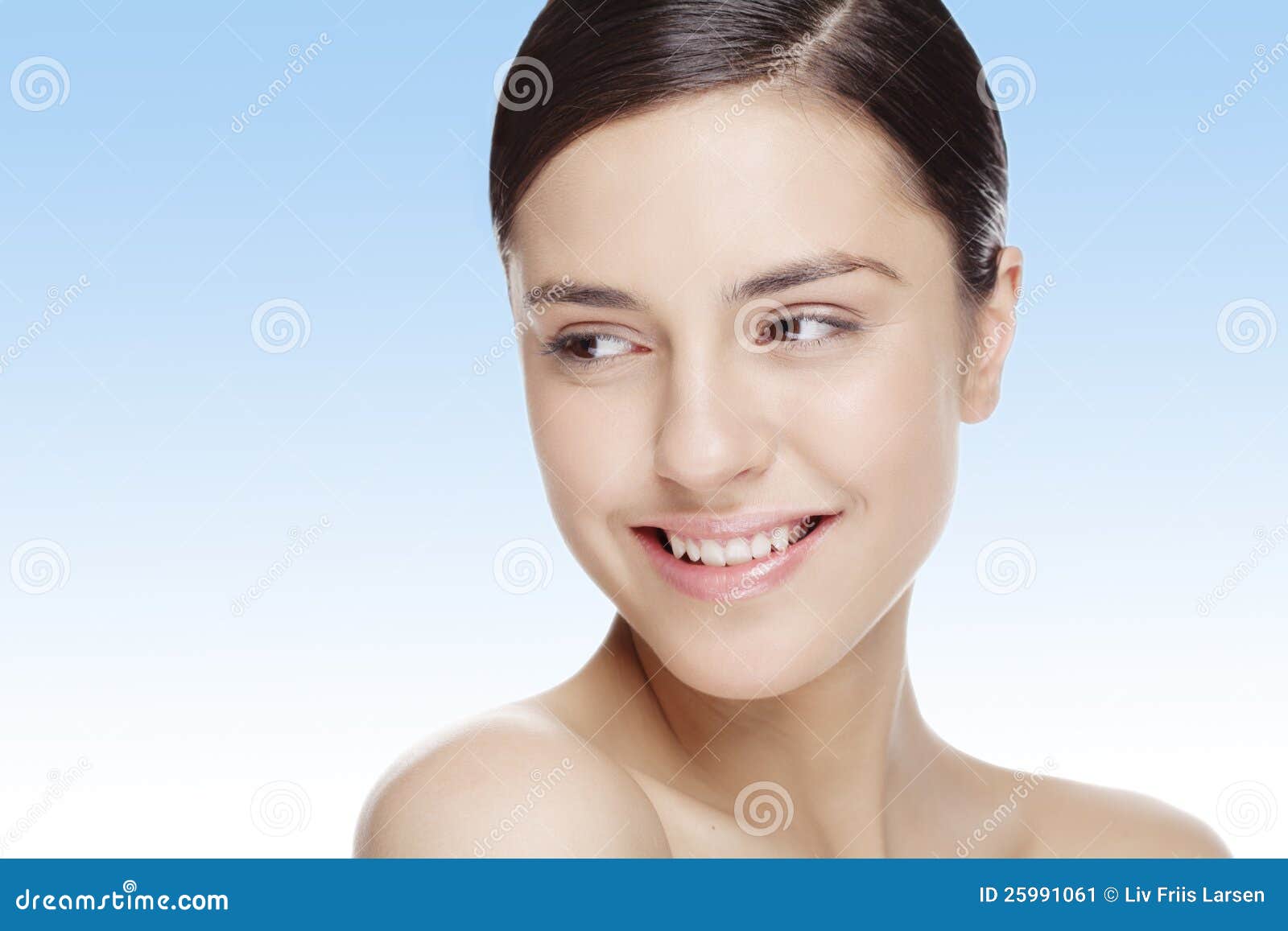 Natural beauty face stock image. Image of horizontal - 25991061