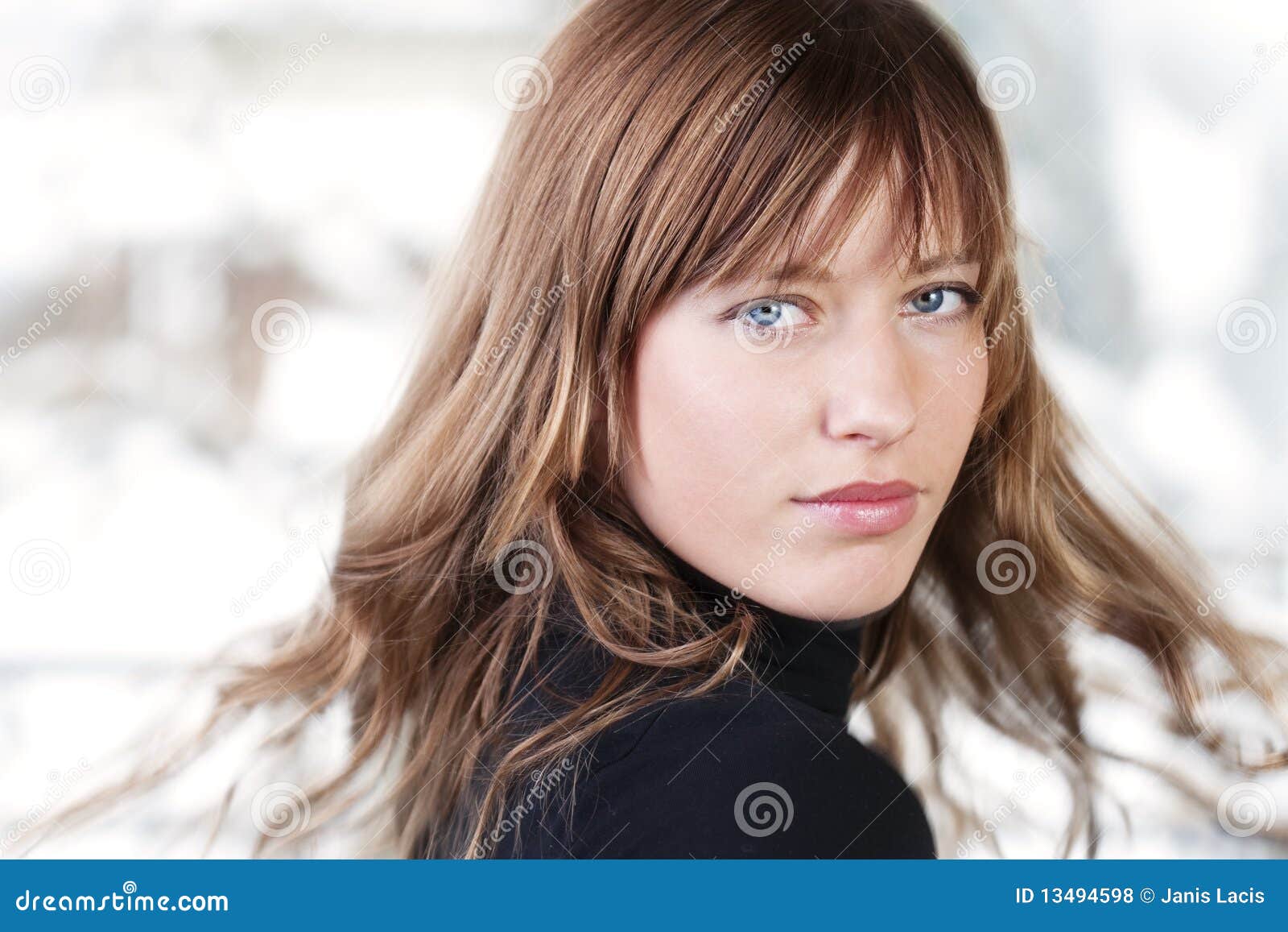 Natural beauty portrait stock photo. Image of head, face - 13494598