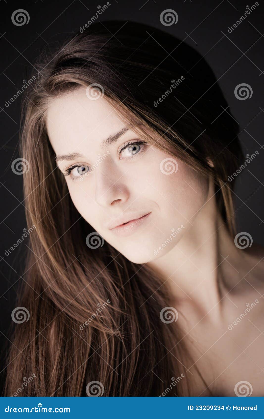 Natural beauty portrait stock photo. Image of woman, adult - 23209234