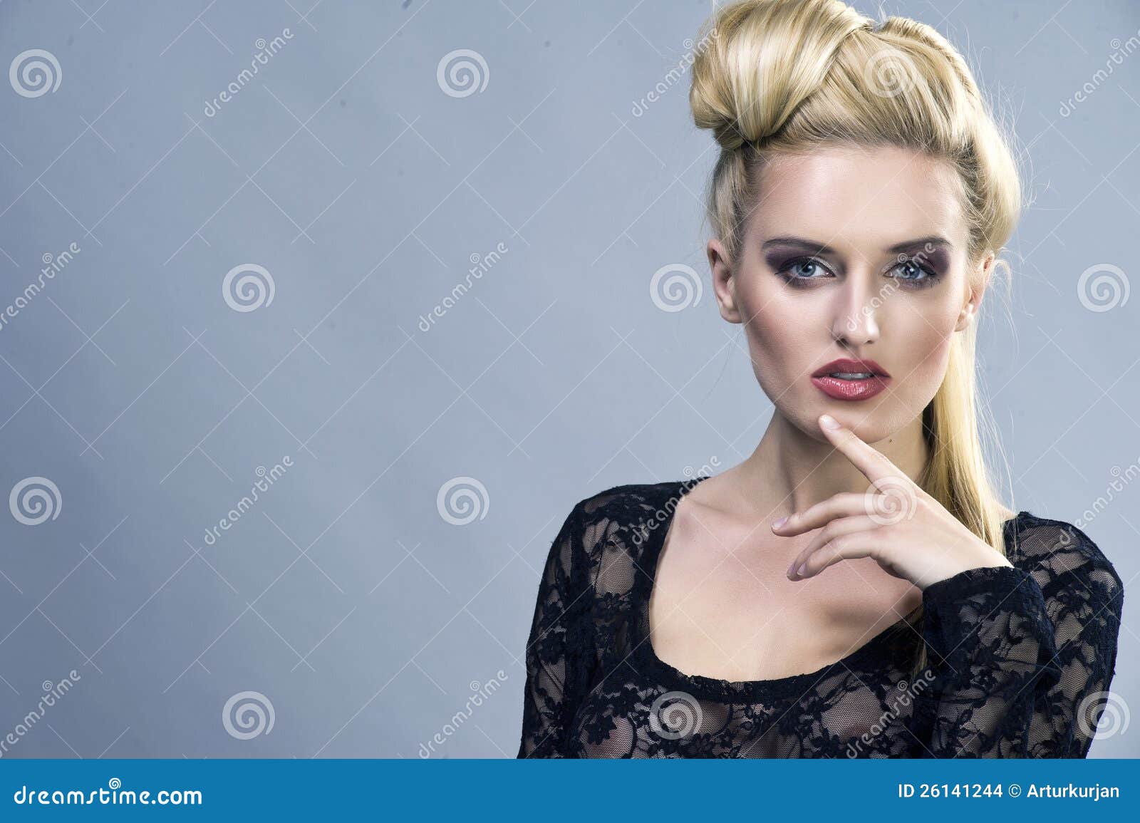 Natural Beauty of a Woman Face Stock Photo - Image of beauty, freshness ...