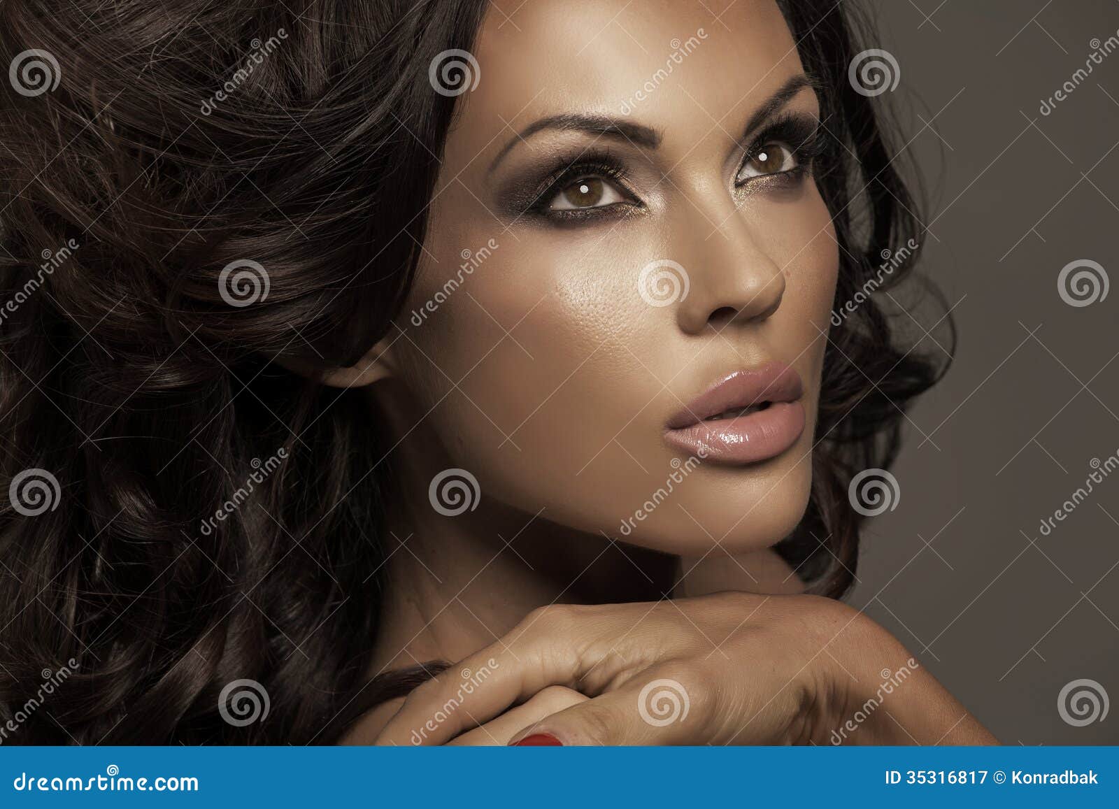 Natural Beuaty of Young Lady Stock Image - Image of lady, glamour: 35316817