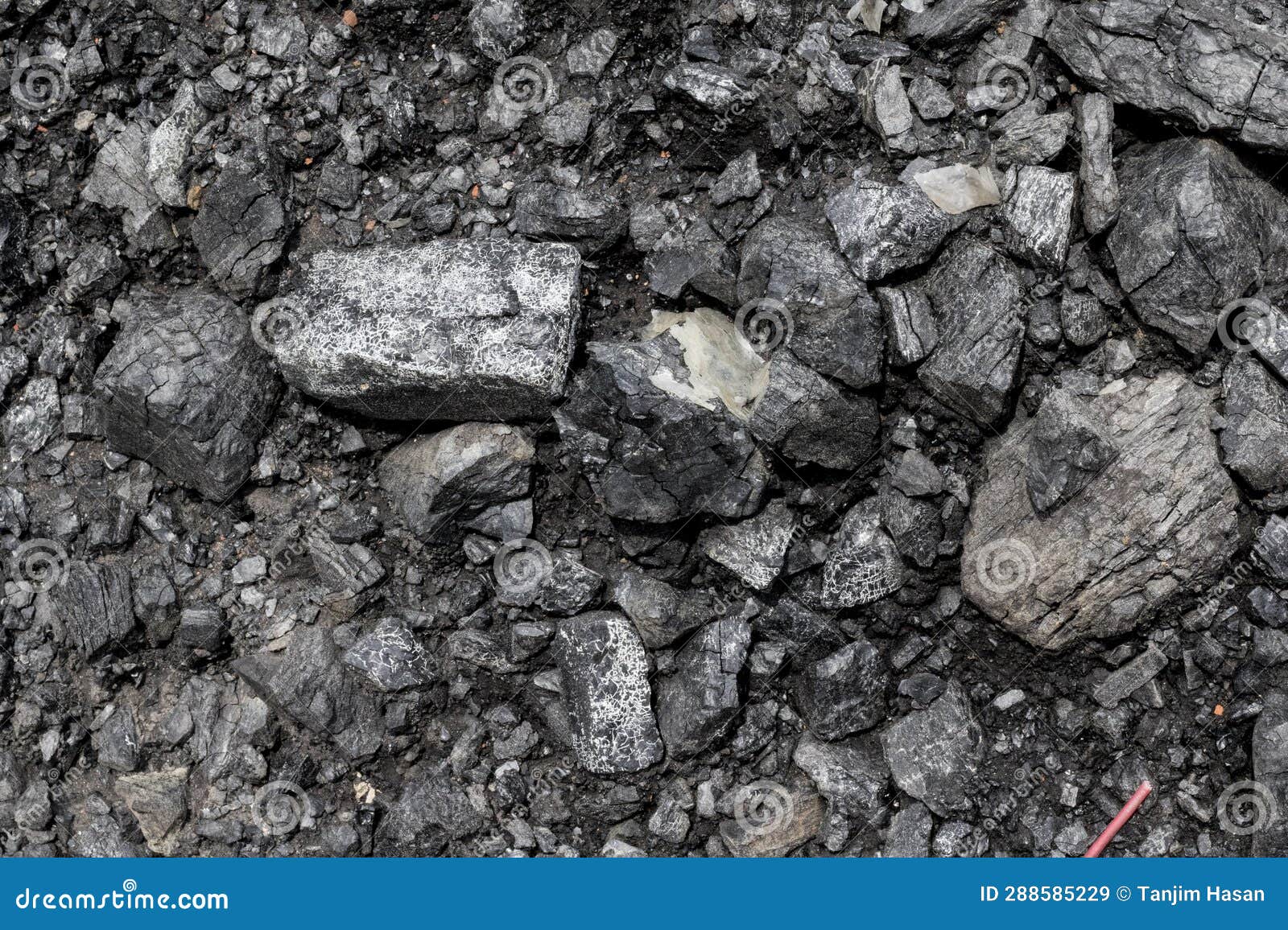 Black Coals Texture, Top View. Coal Mining, Coal Mining Development ...