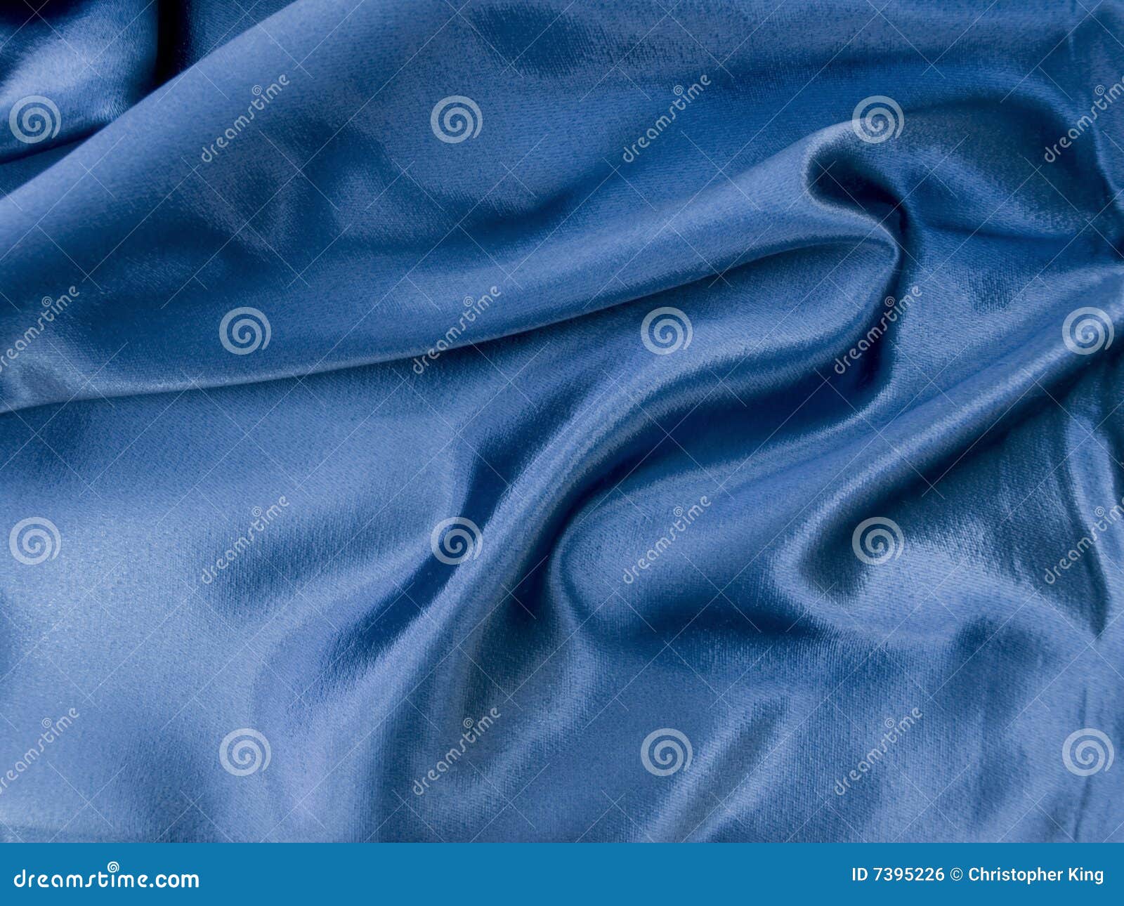 Natural Blue Satin Fabric Texture Background Stock Photo - Image of ...