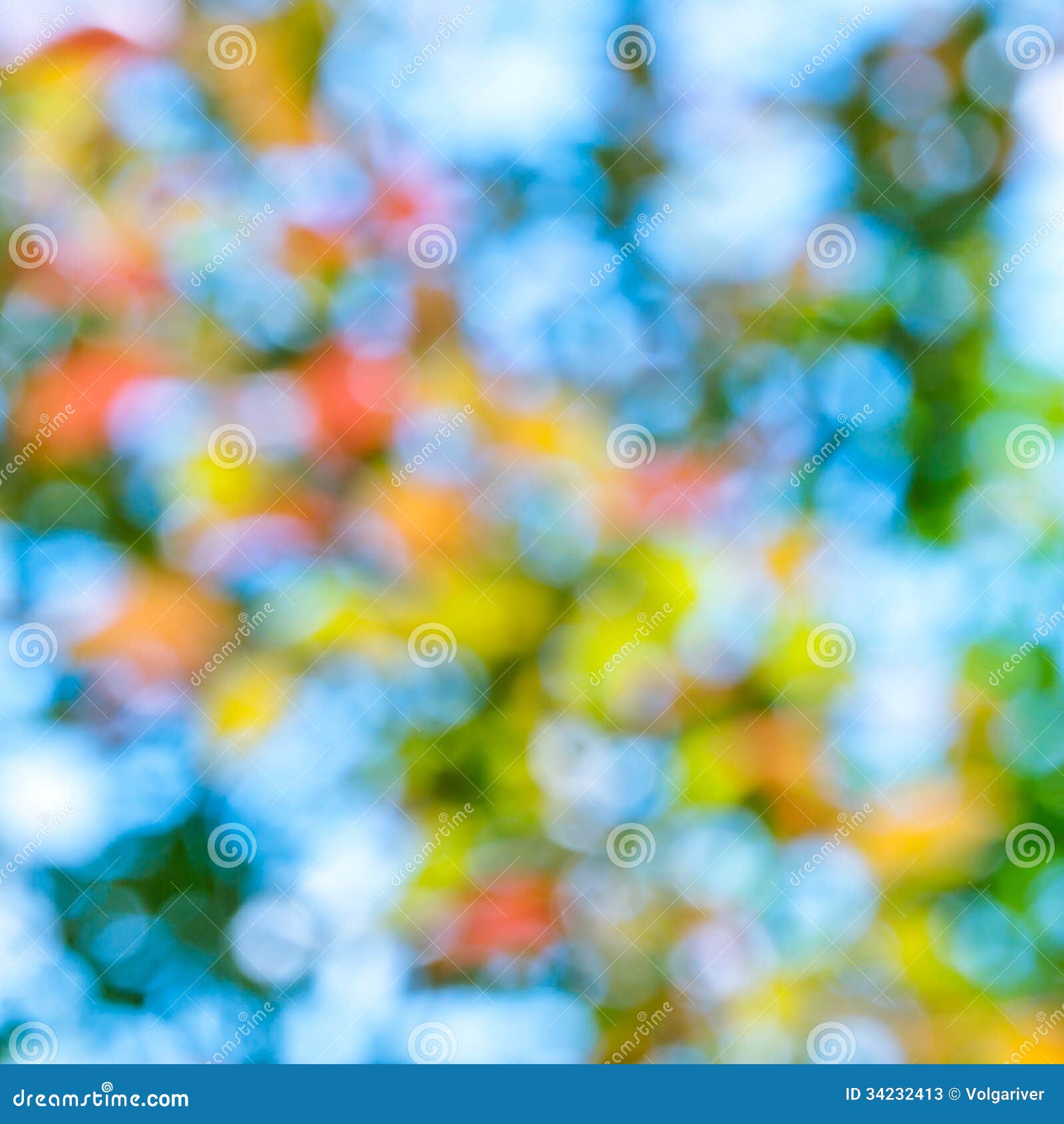 Natural Blurred Spring Background. Stock Image - Image of orchard ...