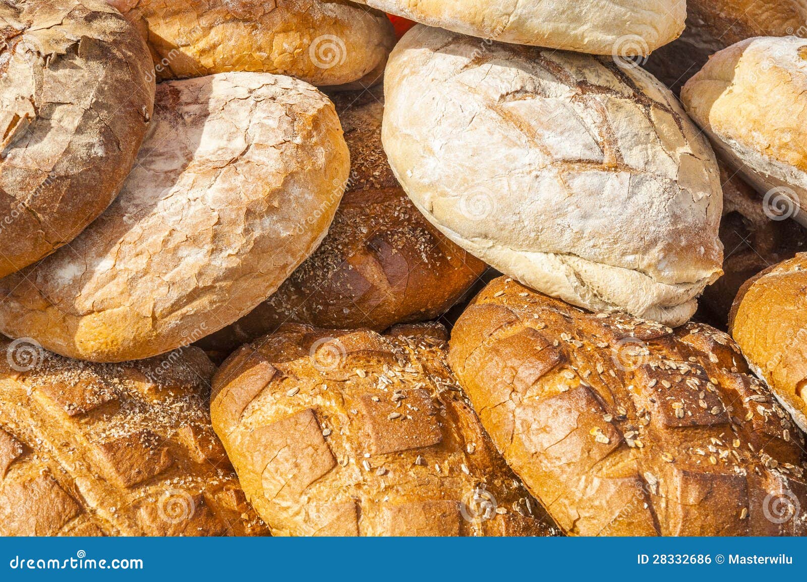 Natural bread stock photo. Image of culinary, agrarian - 28332686